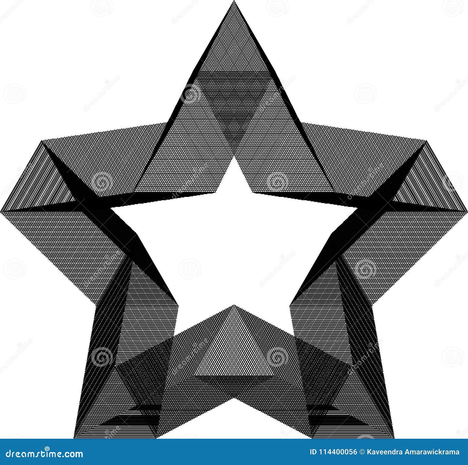 Star Abstract Geometric Pattern Stock Vector - Illustration of ...