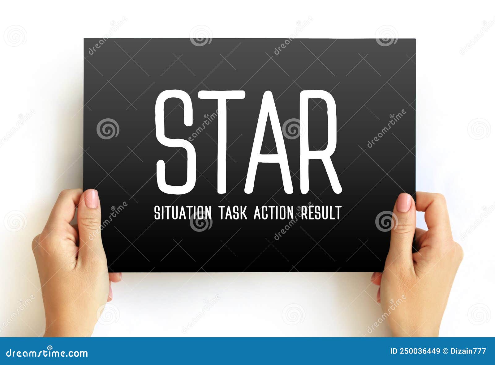 STAR Acronym Situation, Task, Action, Result Format is a Technique Used ...