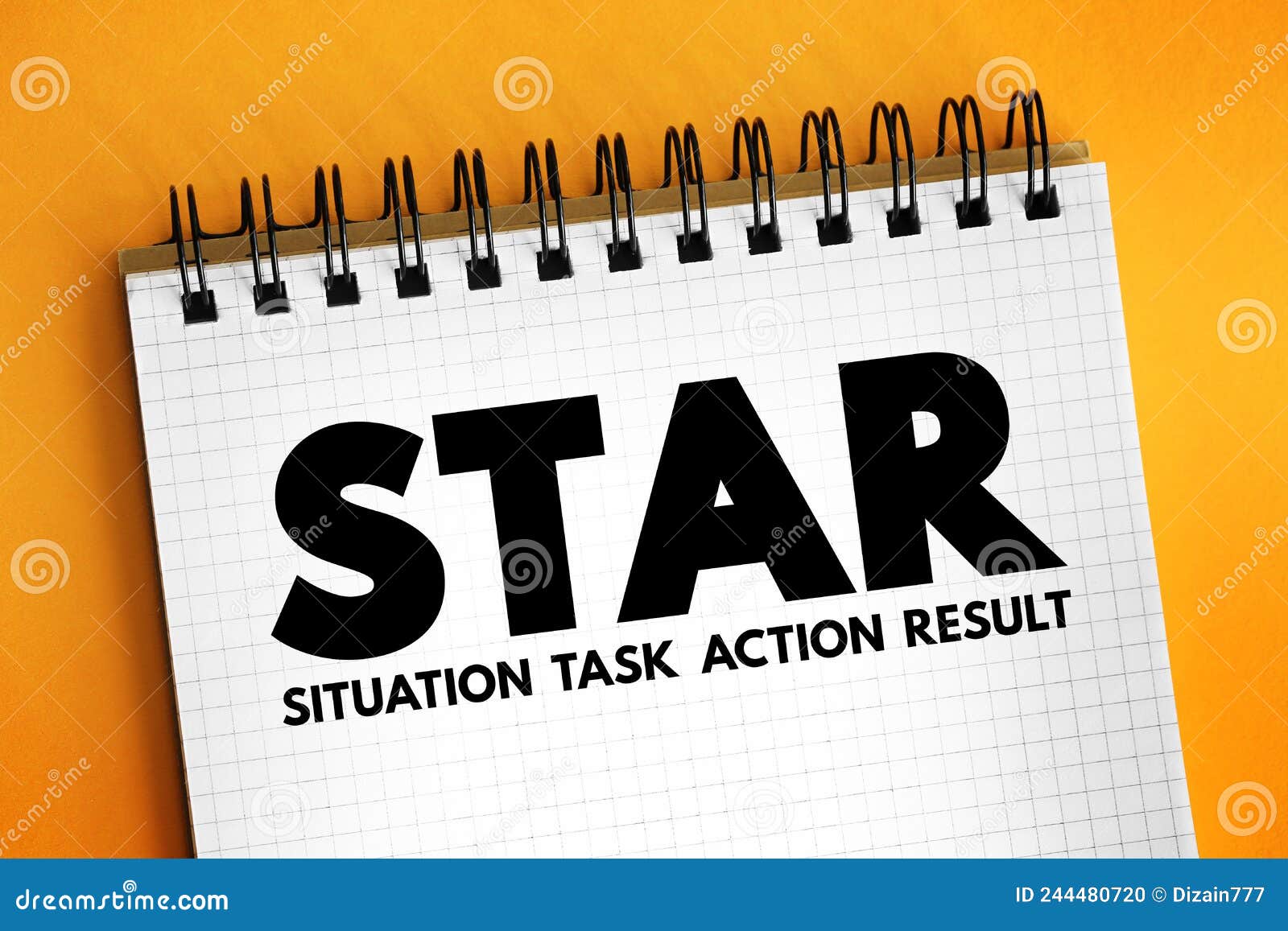 STAR Acronym Situation, Task, Action, Result Format is a Technique Used ...