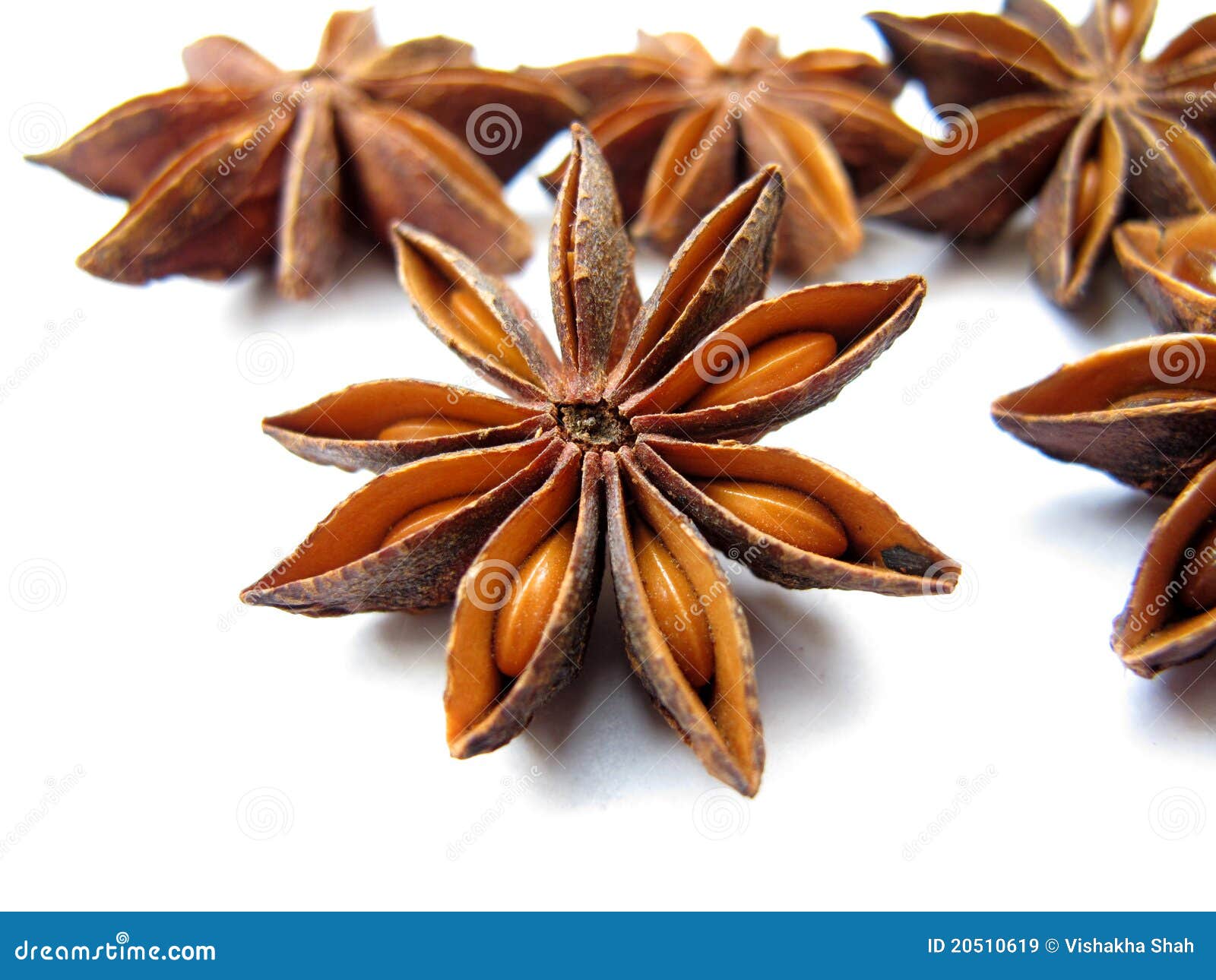 Star Anise stock image. Image of food, eatables, aromatic - 20510619