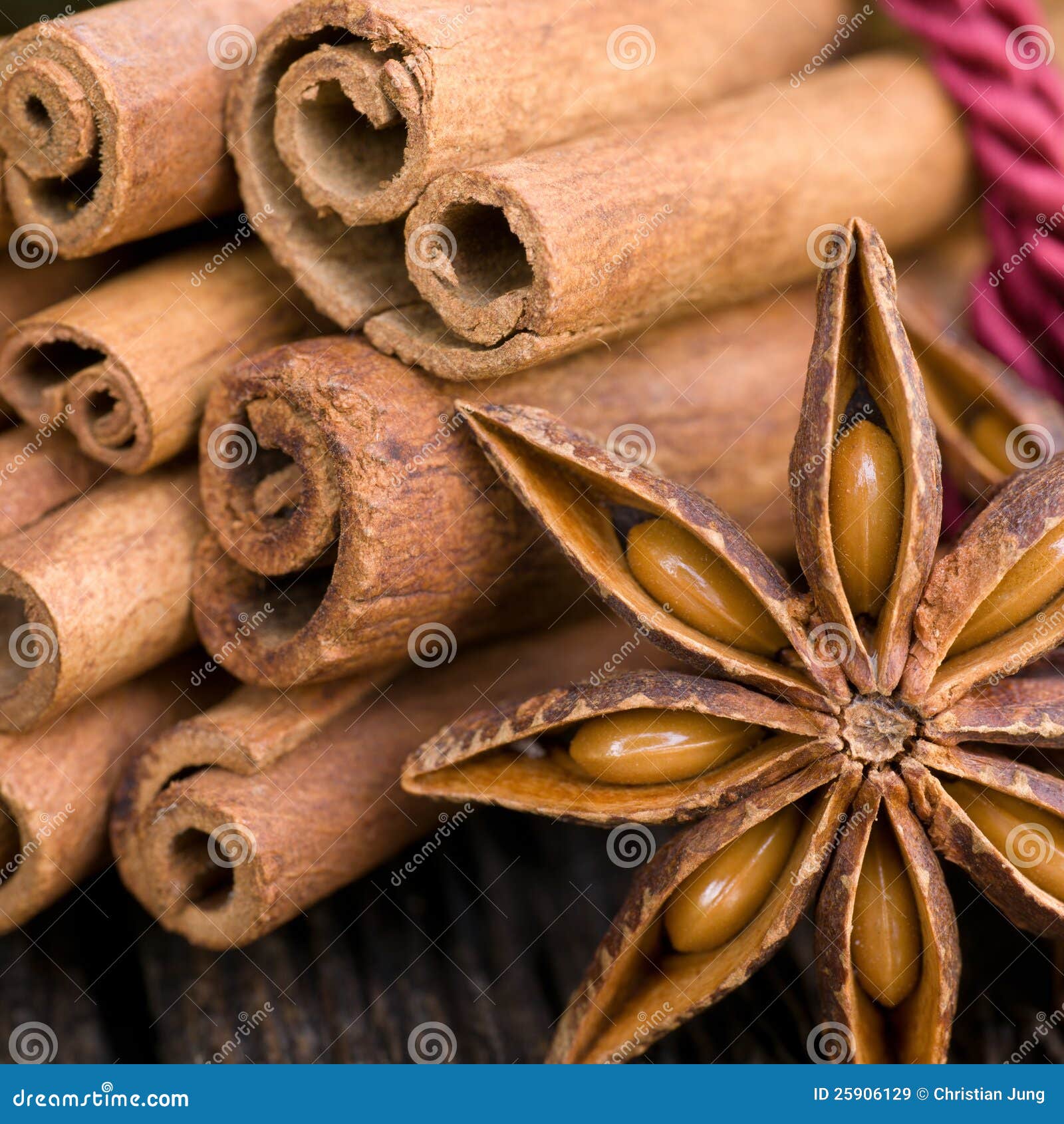 Star Anise and Cinnamon Sticks Stock Image - Image of anise, flavor ...