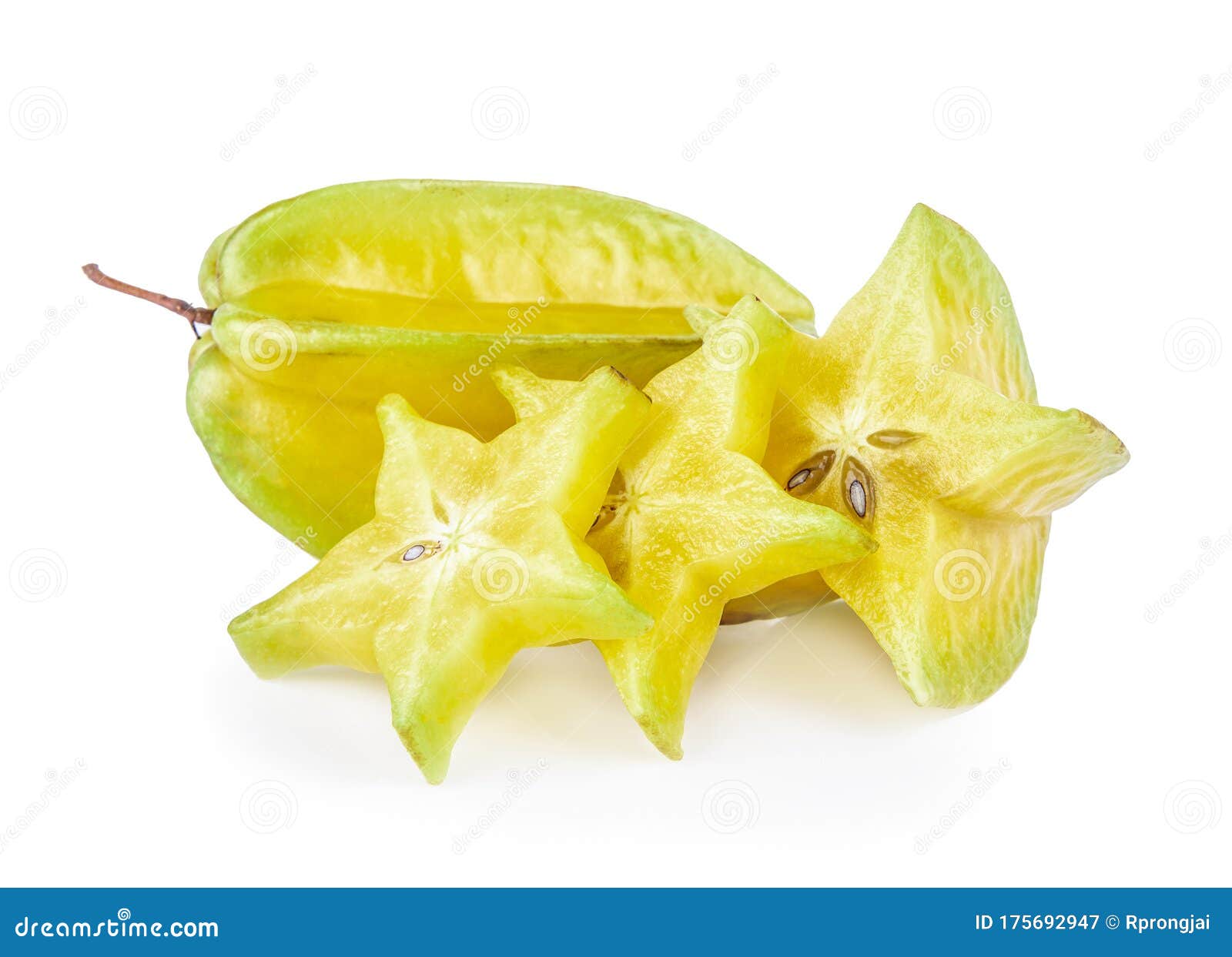 Star Apple Fruit on White Background Stock Image - Image of yellow ...