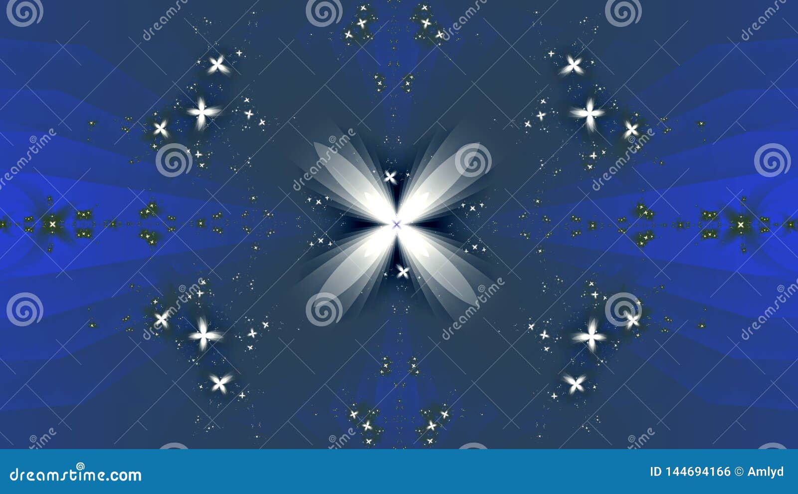 Star Attraction, Widescreen Stock Illustration - Illustration of ...