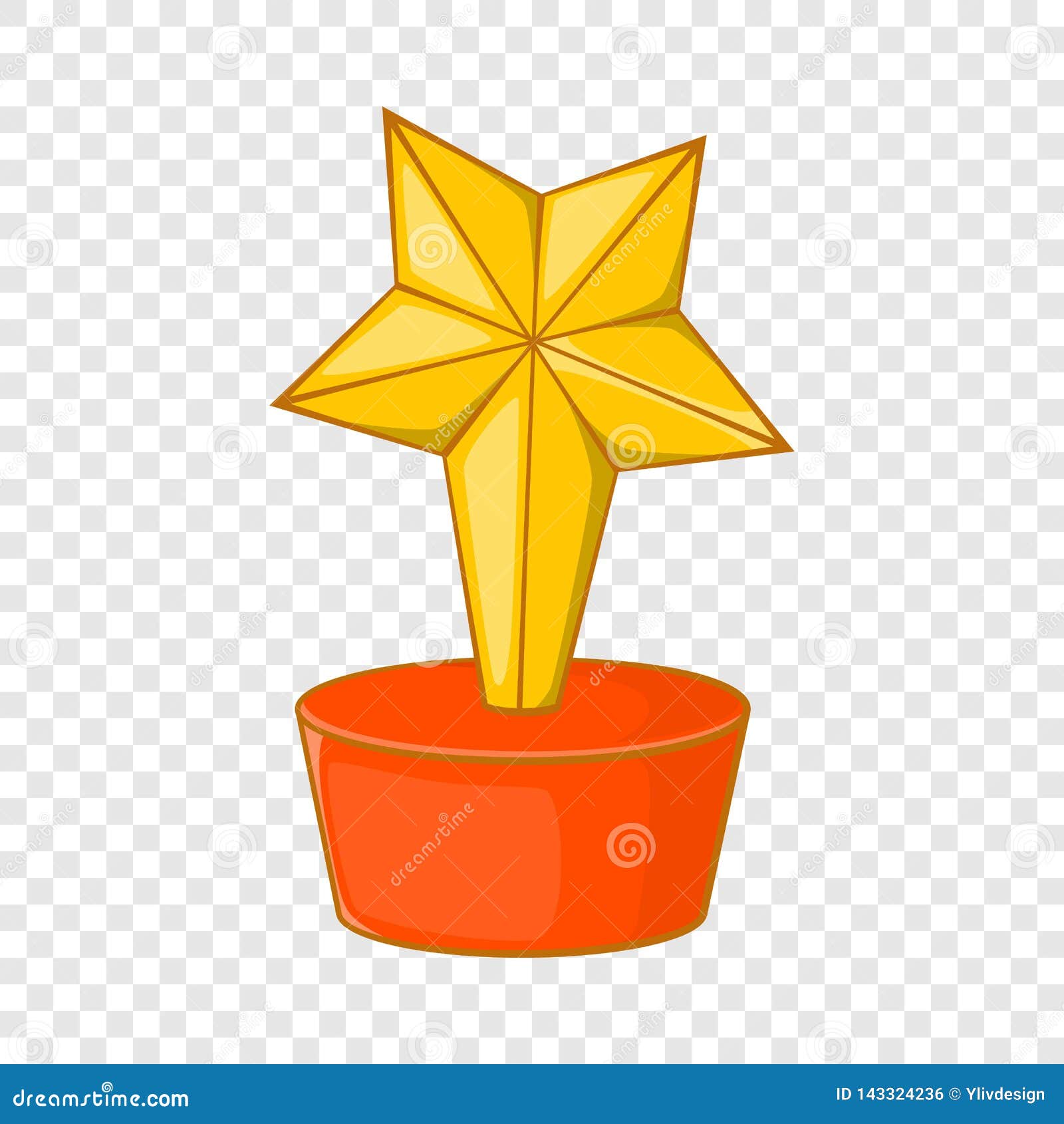 Star Award Icon, Cartoon Style Stock Vector - Illustration of ...