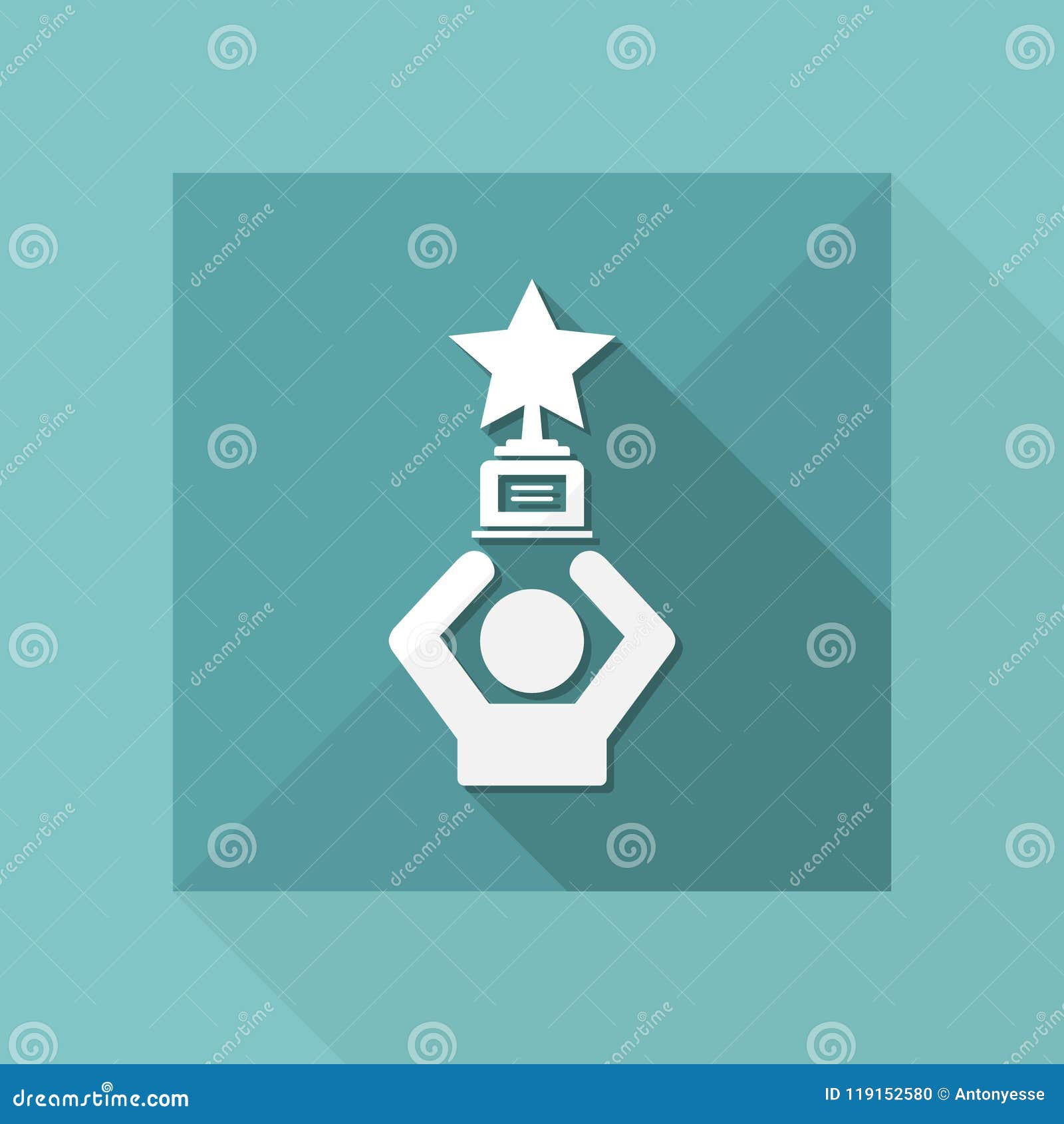 Protagonist Icon. Trendy Modern Flat Linear Vector Protagonist I ...