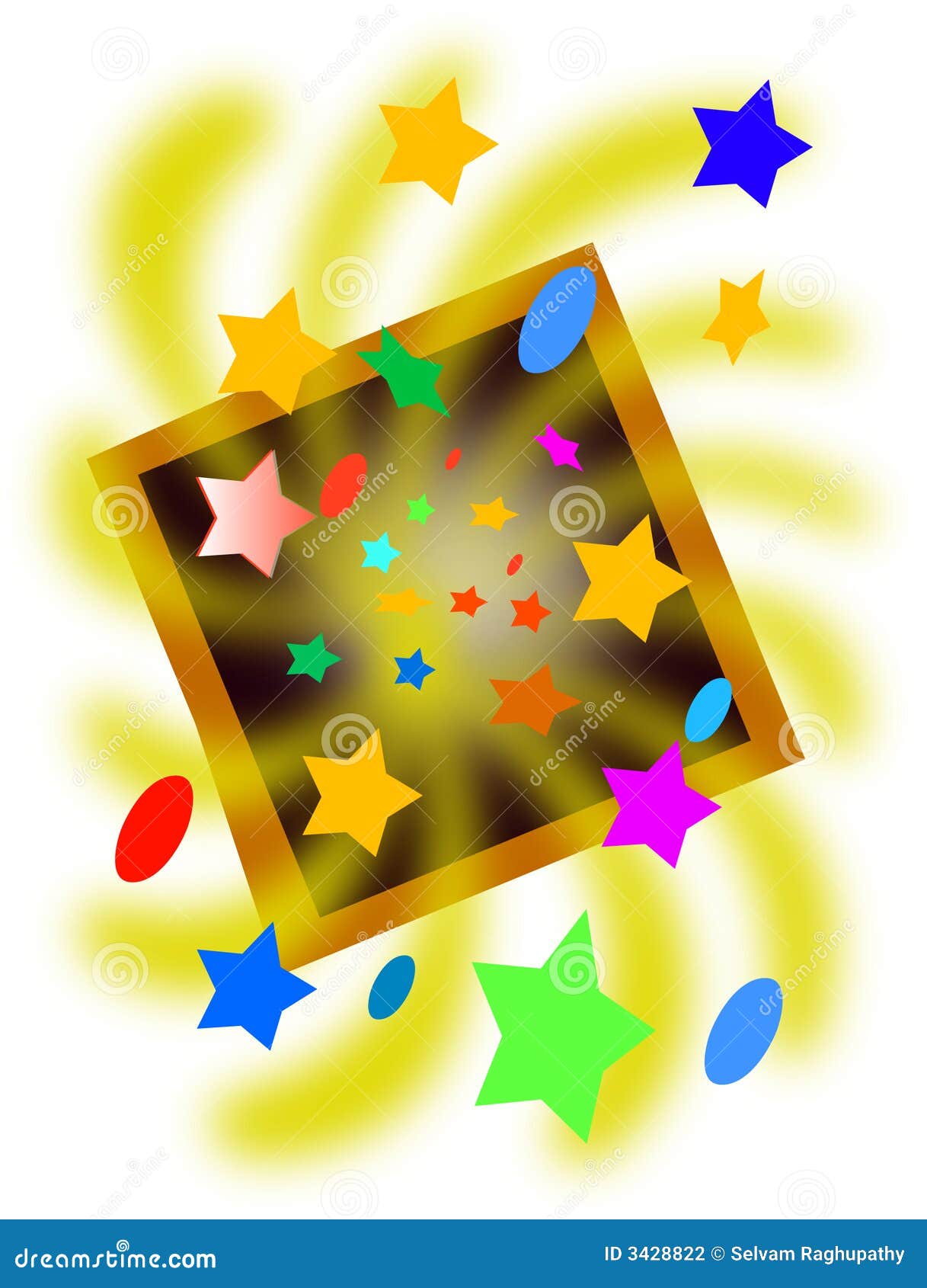 Star background stock illustration. Illustration of glow - 3428822