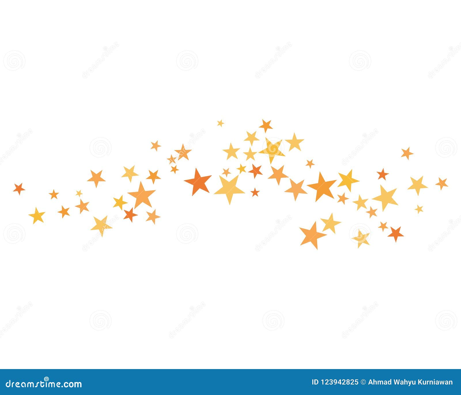 Star Background Design With Glowing Particles Isolated On Dark Black ...