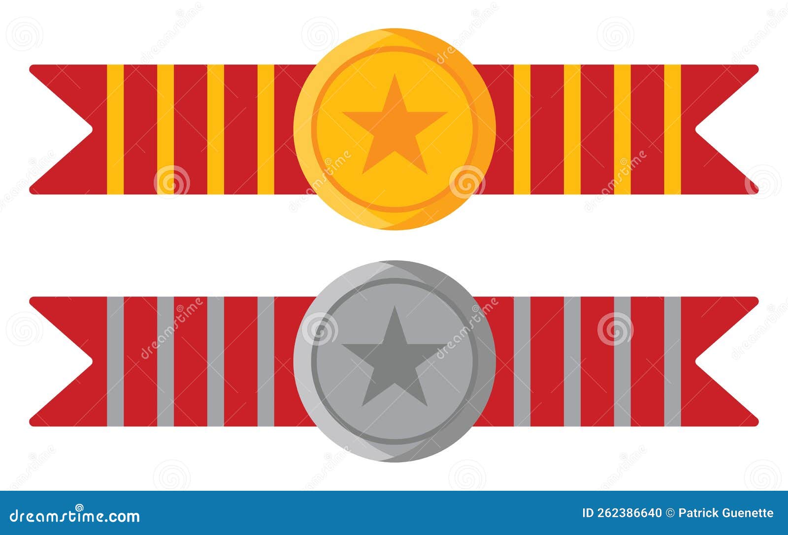 Star badge, icon stock vector. Illustration of internet - 262386640