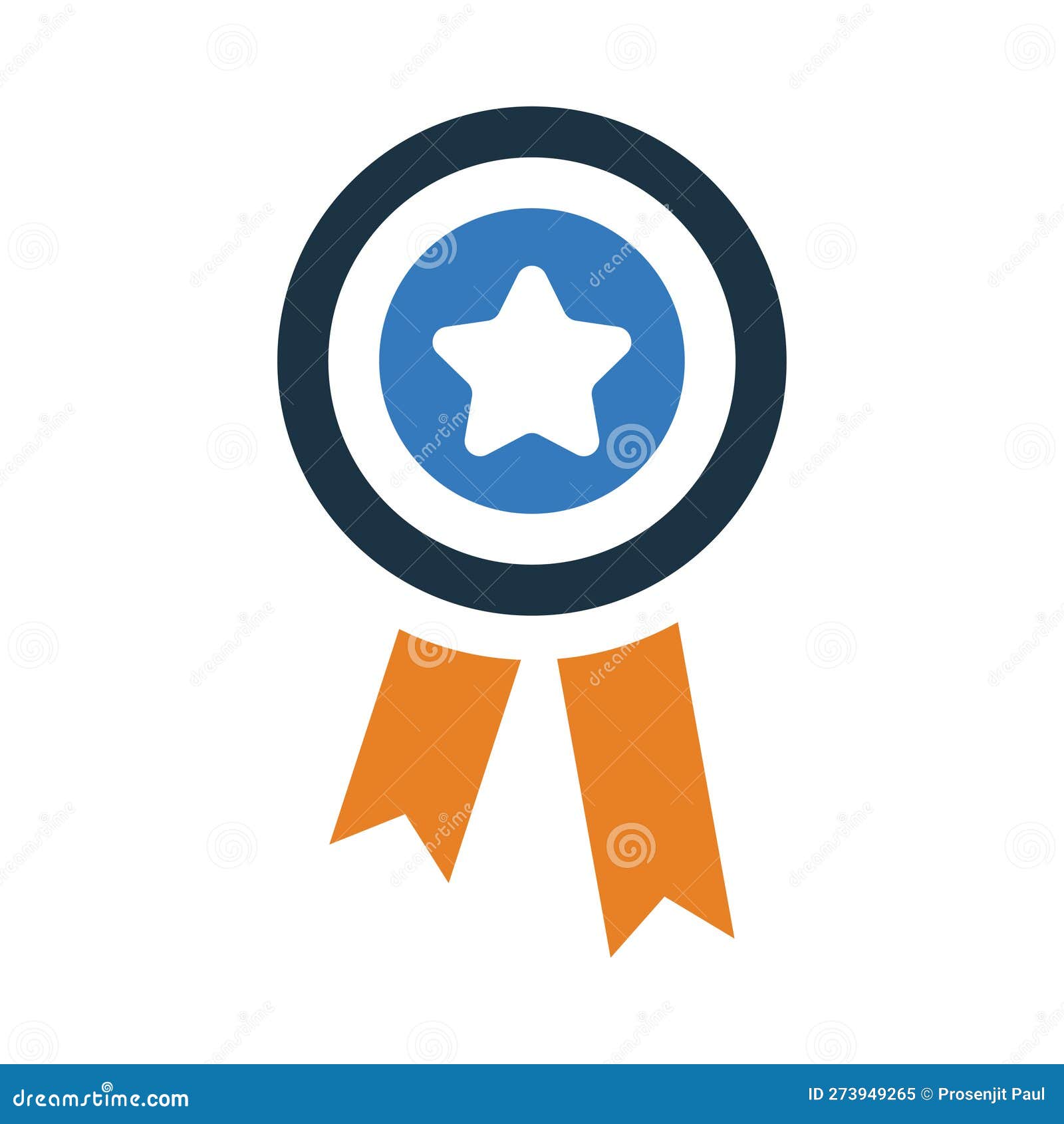 Star Badge, Badge, Ribbon, Star Ribbon Badge Icon Stock Vector ...