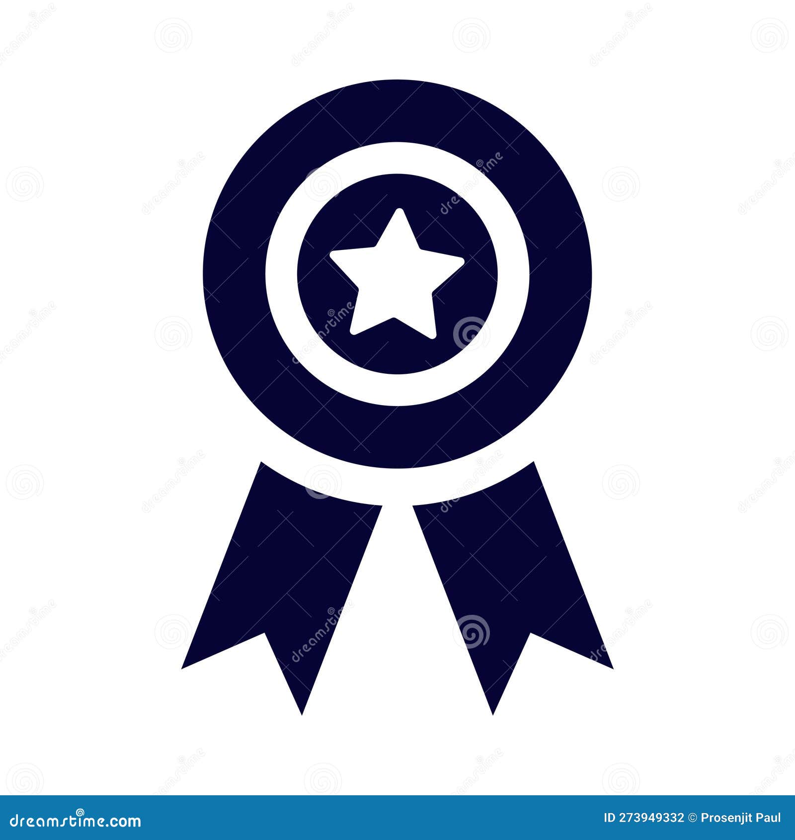 Star Badge, Badge, Ribbon, Star Ribbon Badge Icon Stock Vector ...