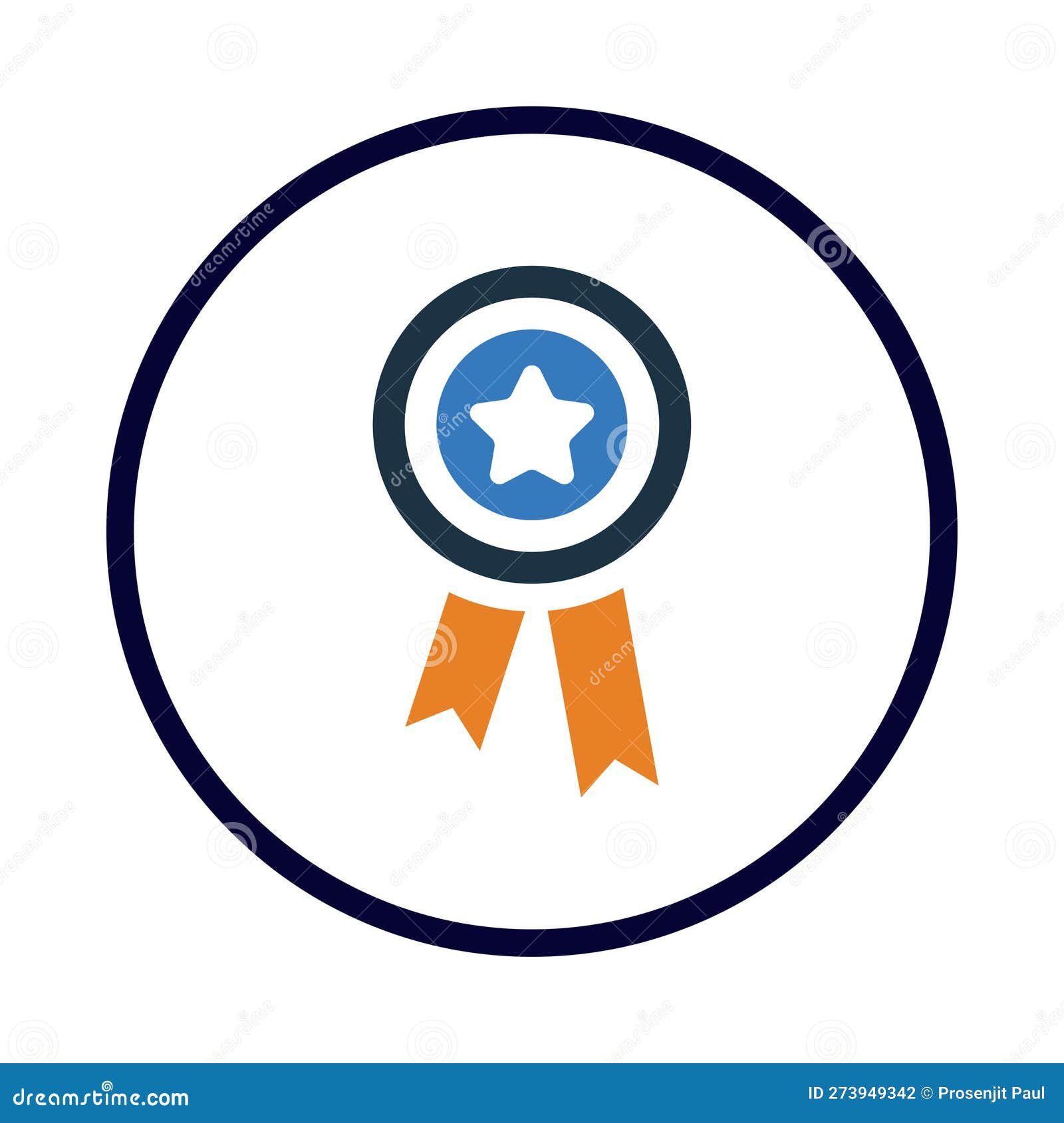 Star Badge, Badge, Ribbon, Star Ribbon Badge Icon Stock Vector ...