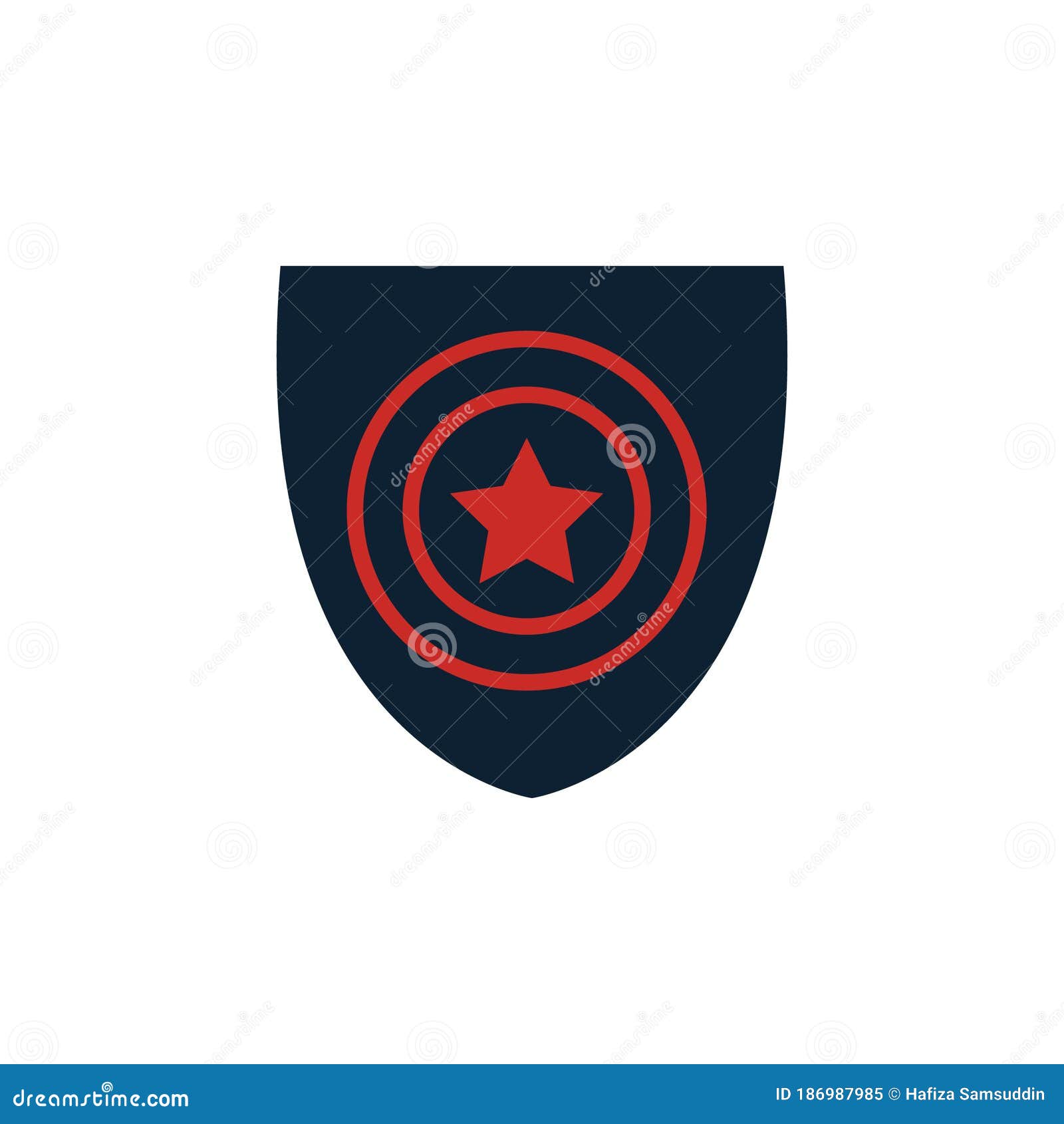 Star Badge. Vector Illustration Decorative Design Stock Vector ...