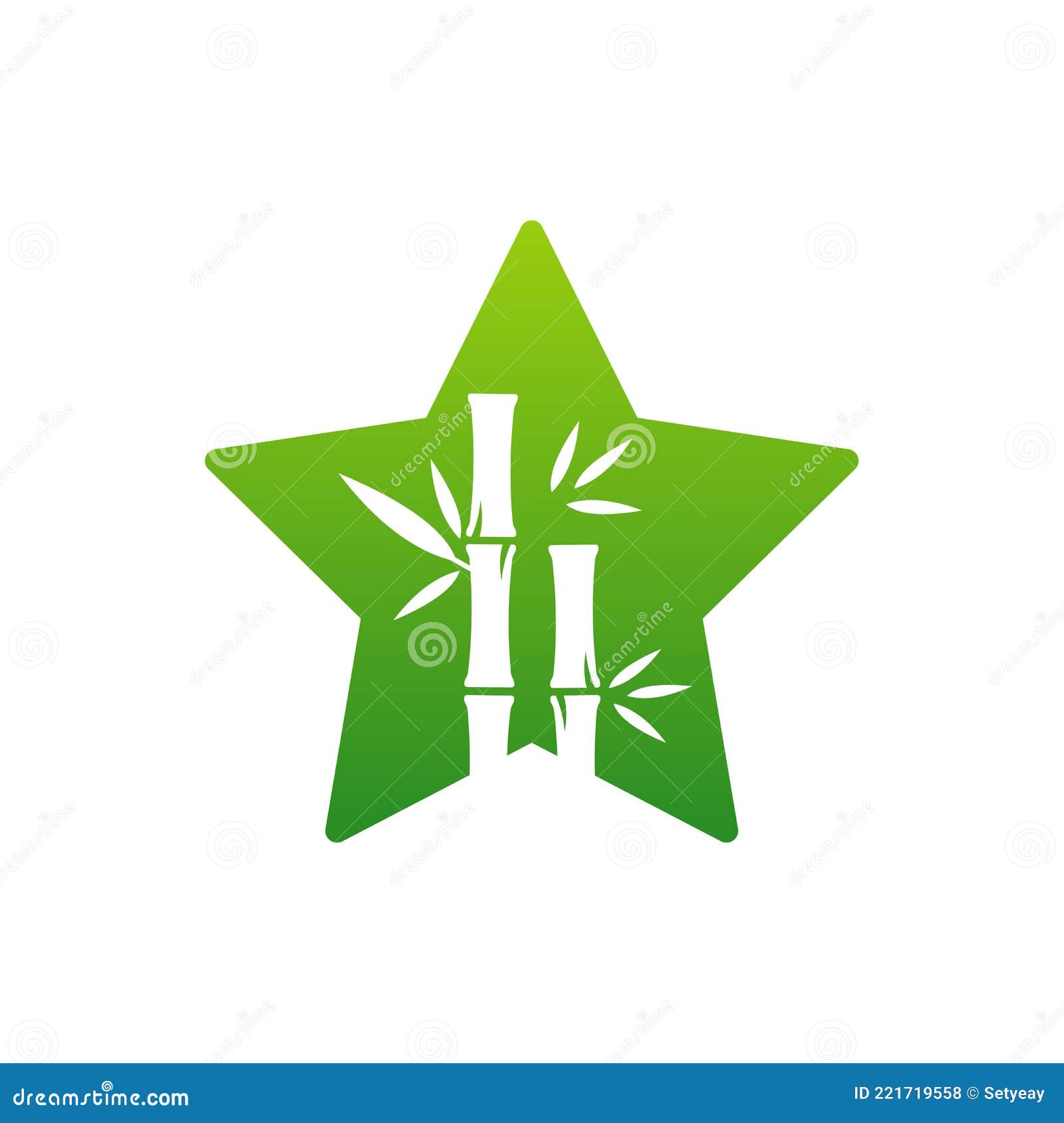 Star Bamboo Logo Vector Template, Creative Bamboo Logo Design Concepts ...