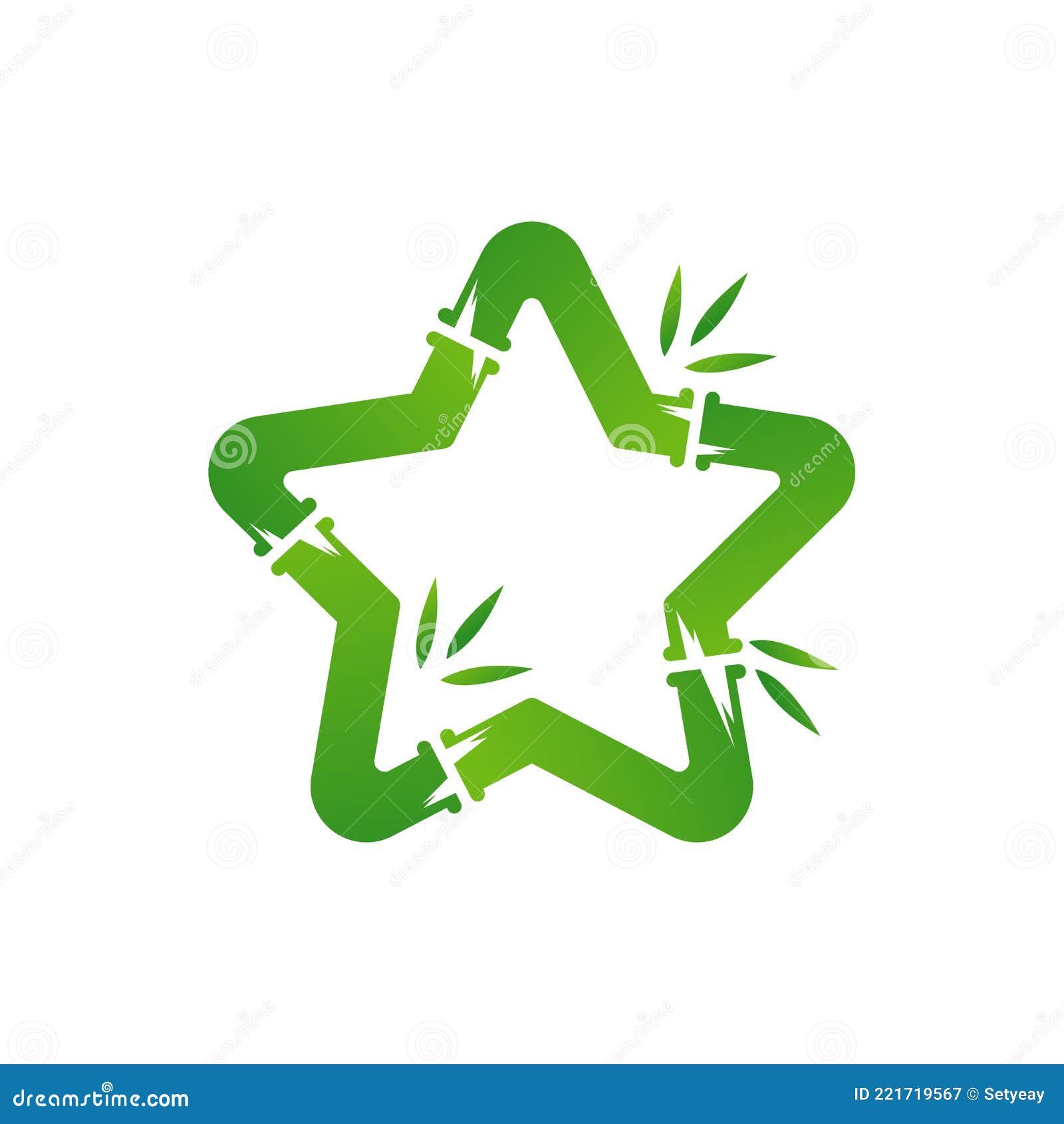 Star Bamboo Logo Vector Template, Creative Bamboo Logo Design Concepts ...