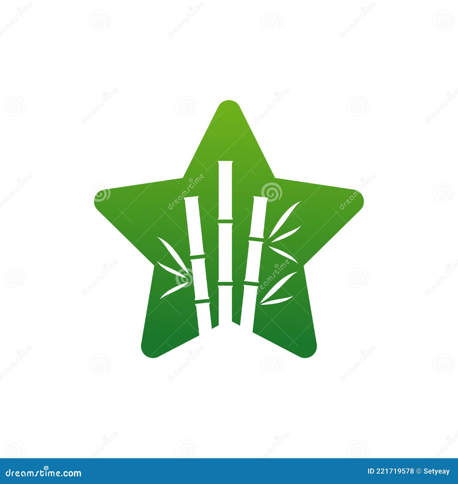 Star Bamboo Logo Vector Template, Creative Bamboo Logo Design Concepts ...