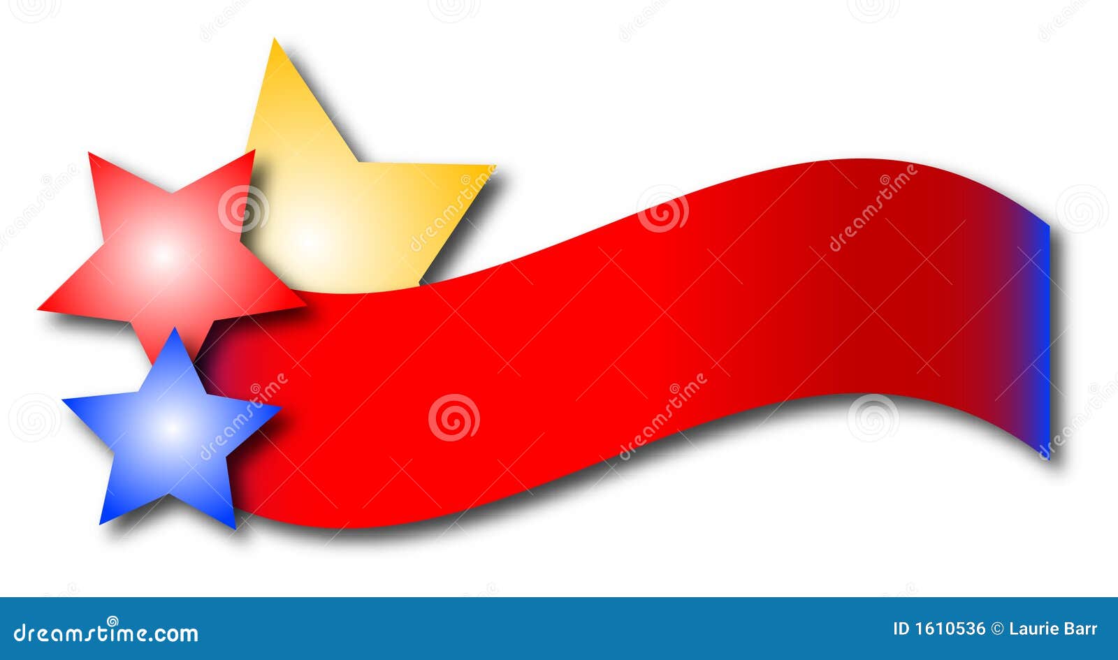Star Banner stock illustration. Illustration of bold, background - 1610536