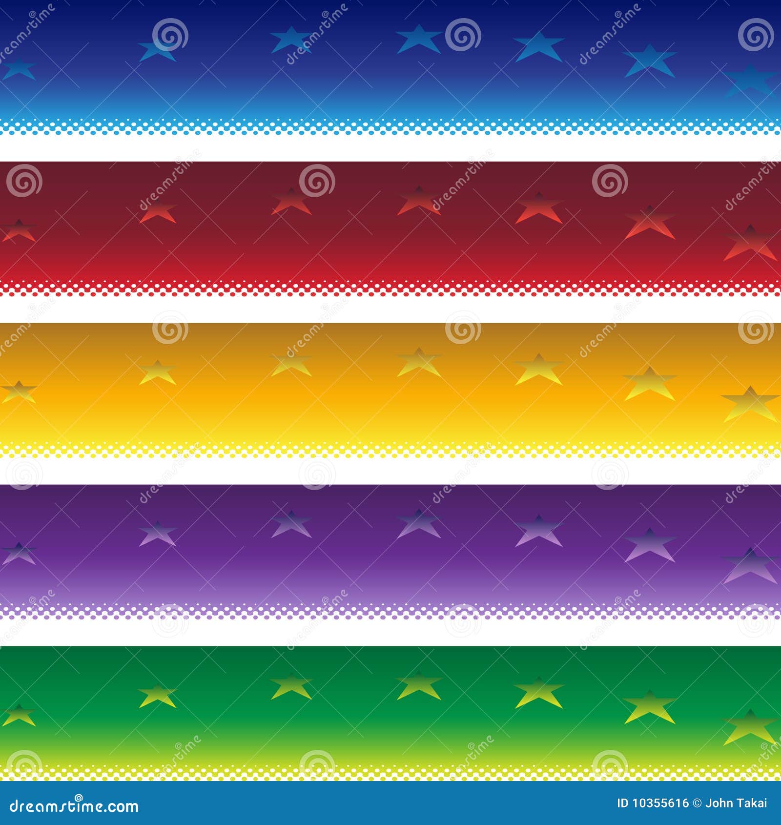 Star Banner Set stock vector. Illustration of blue, banner - 10355616