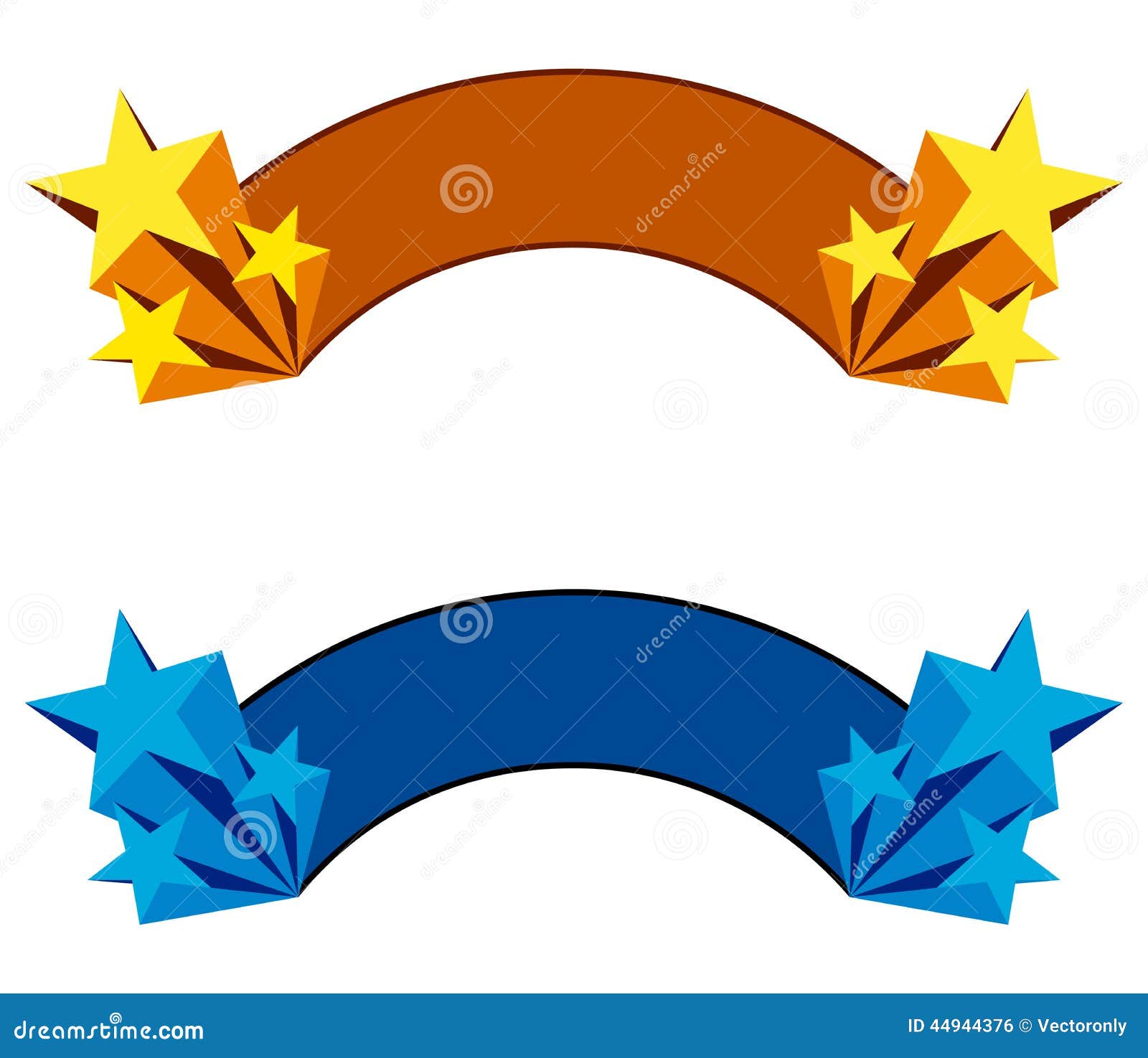 Star Banner Stock Illustration - Image: 44944376