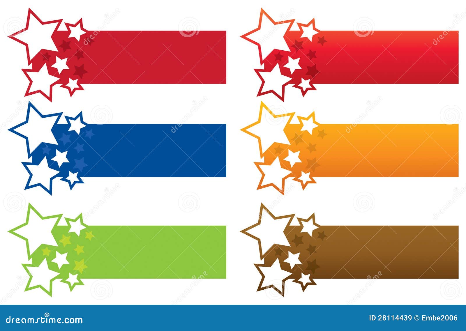 Star Banners stock vector. Illustration of gradient, background - 28114439