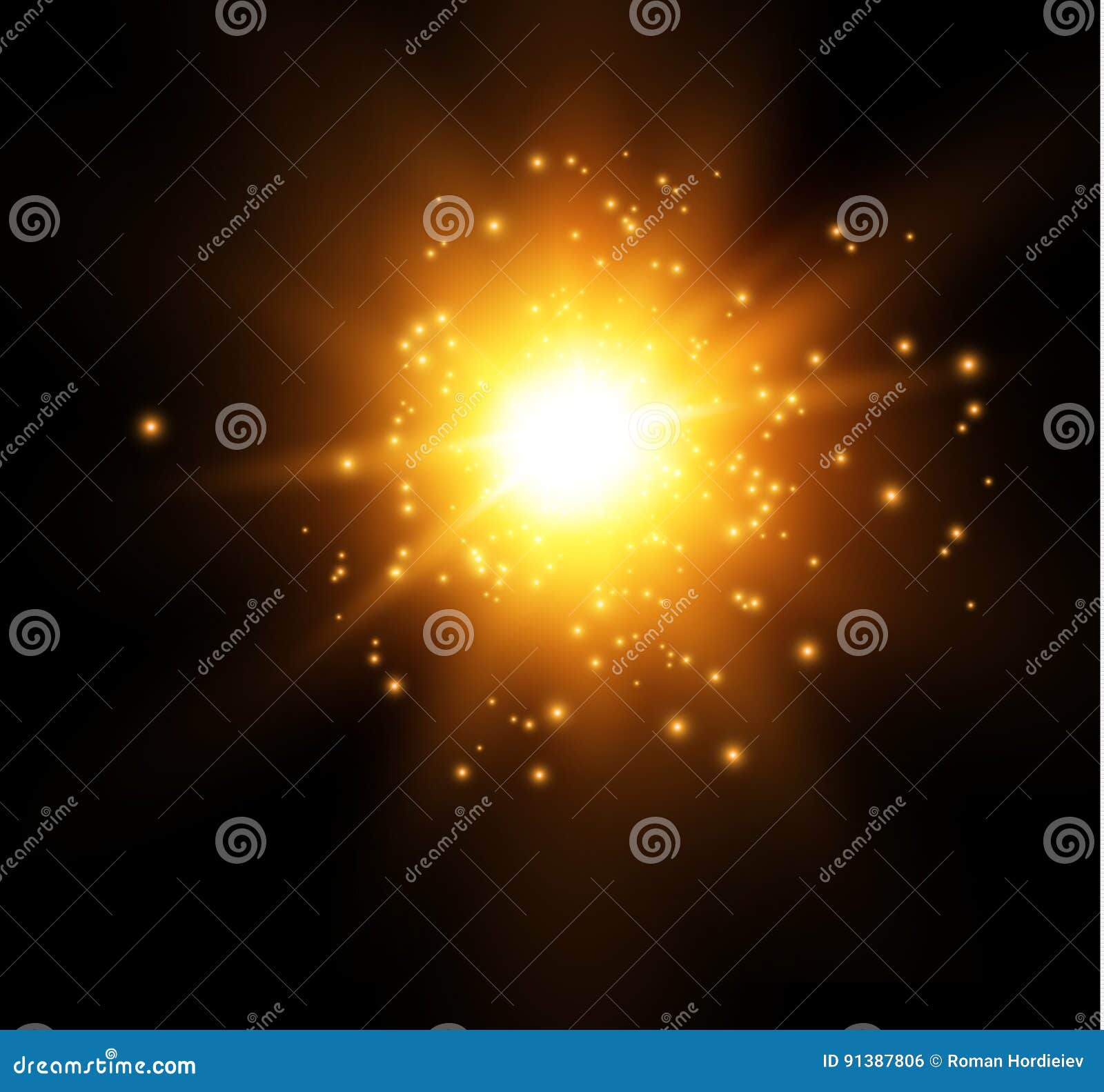 Gun Flash. Realistic Muzzle Flash And Shotgun Fire And Smoke Special ...