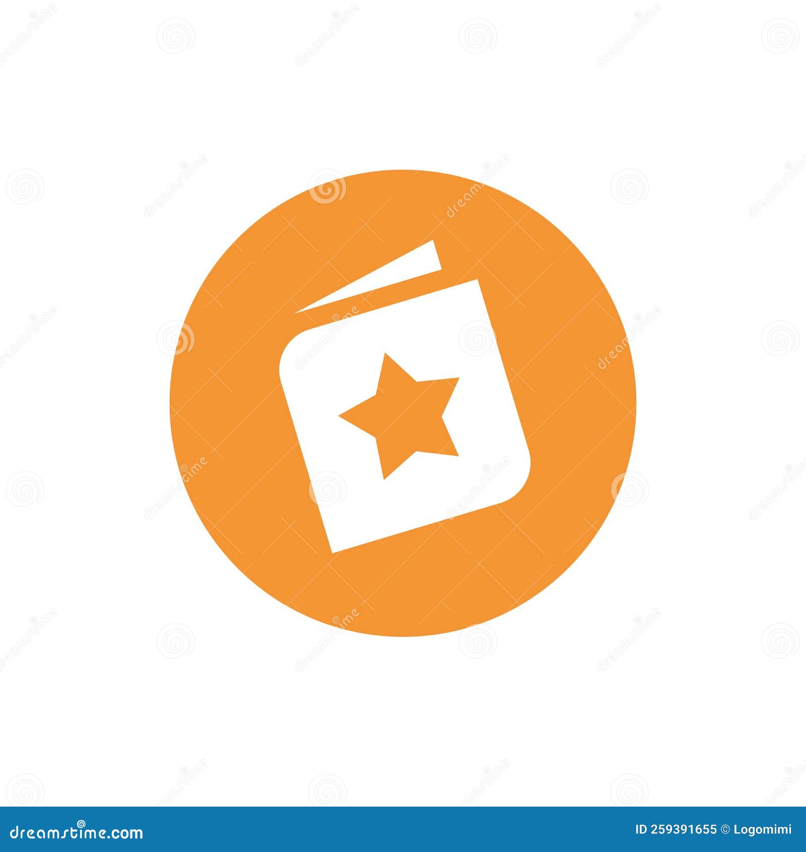 Star Book Logo Icon Design Template Elements, Favorite Book Icon Stock ...
