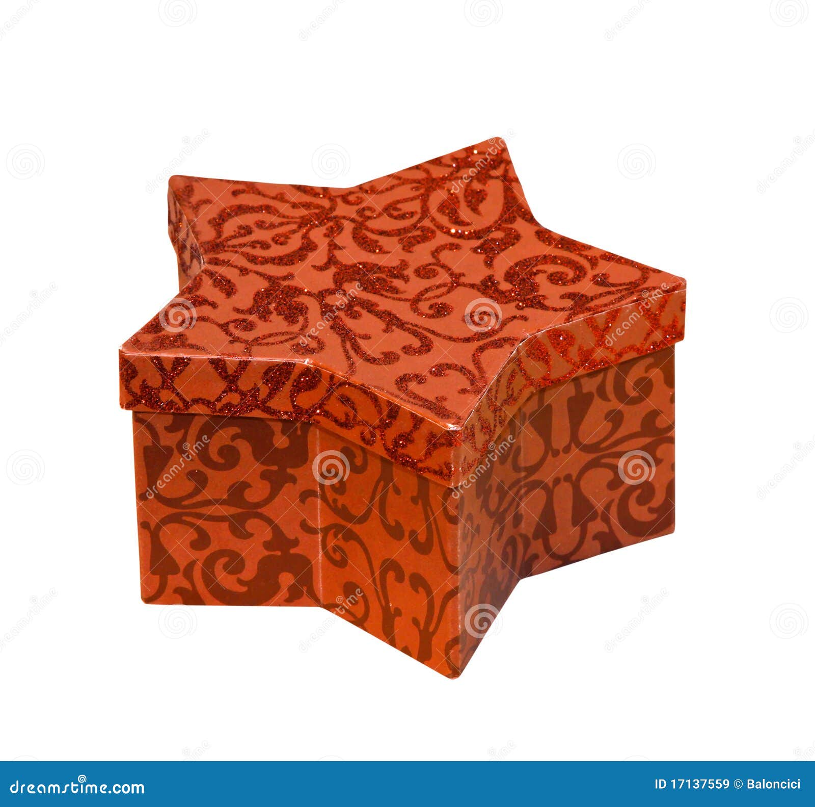 Star box stock image. Image of floral, ornament, brown - 17137559