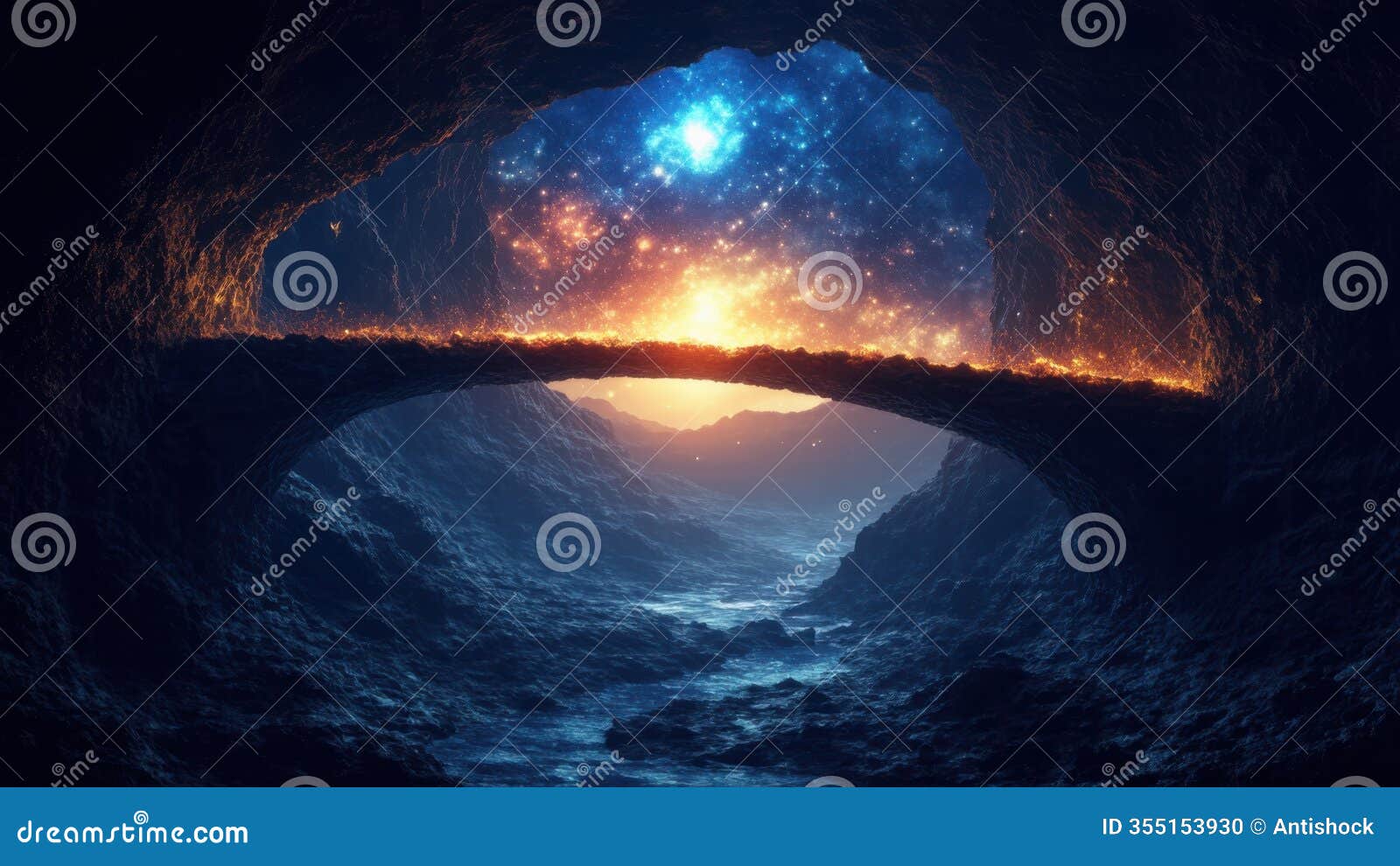 Star Bridge Stretches Across a Cosmic Void, Connecting Two Radiant ...