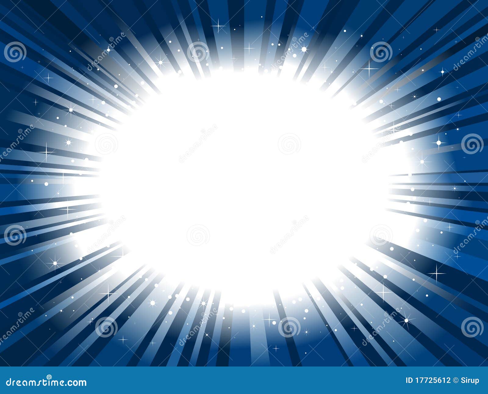 Star Burst Background Frame Stock Vector - Illustration of dark ...