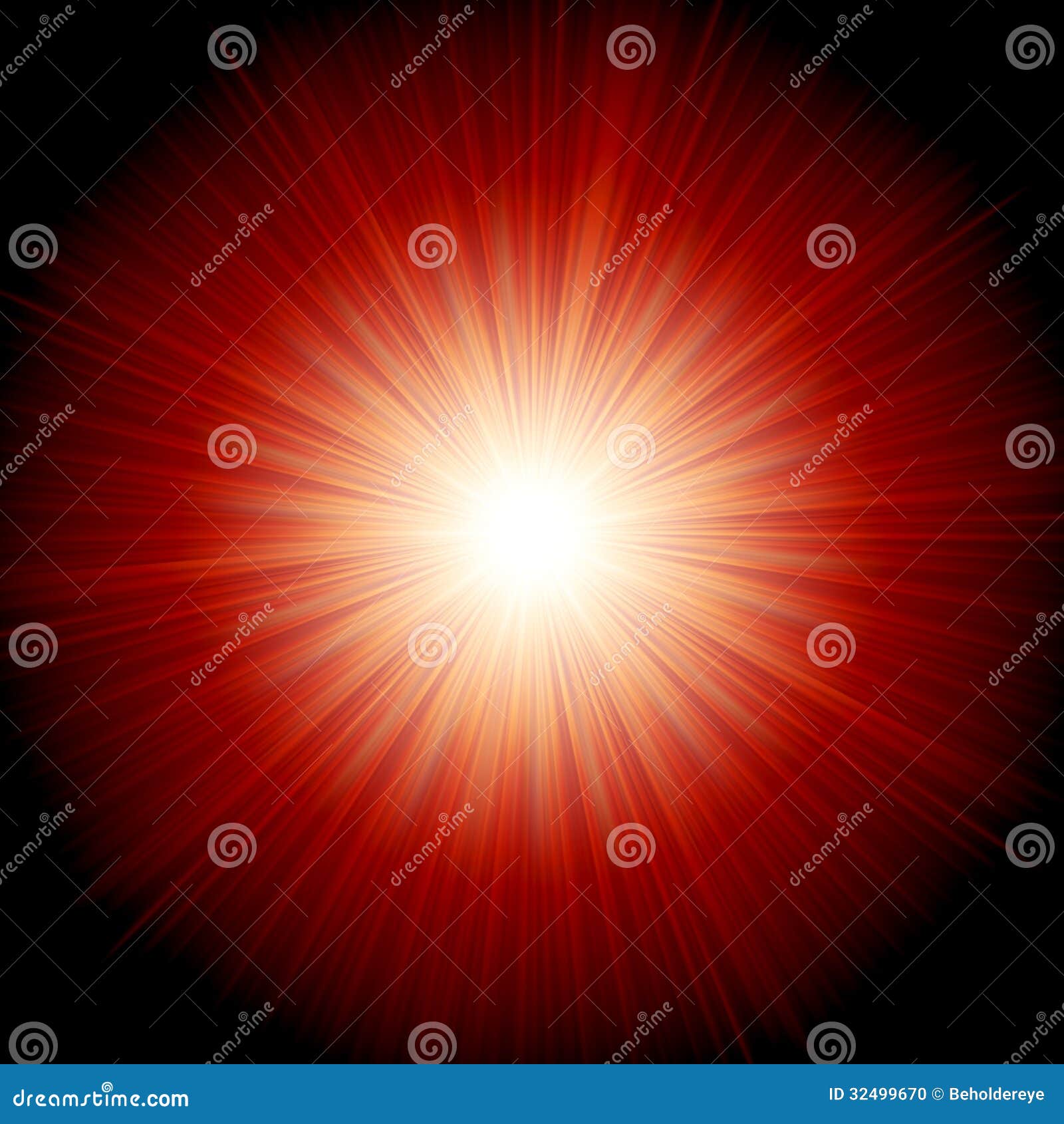 Star Burst Red and Yellow Fire. EPS 10 Stock Vector - Illustration of ...