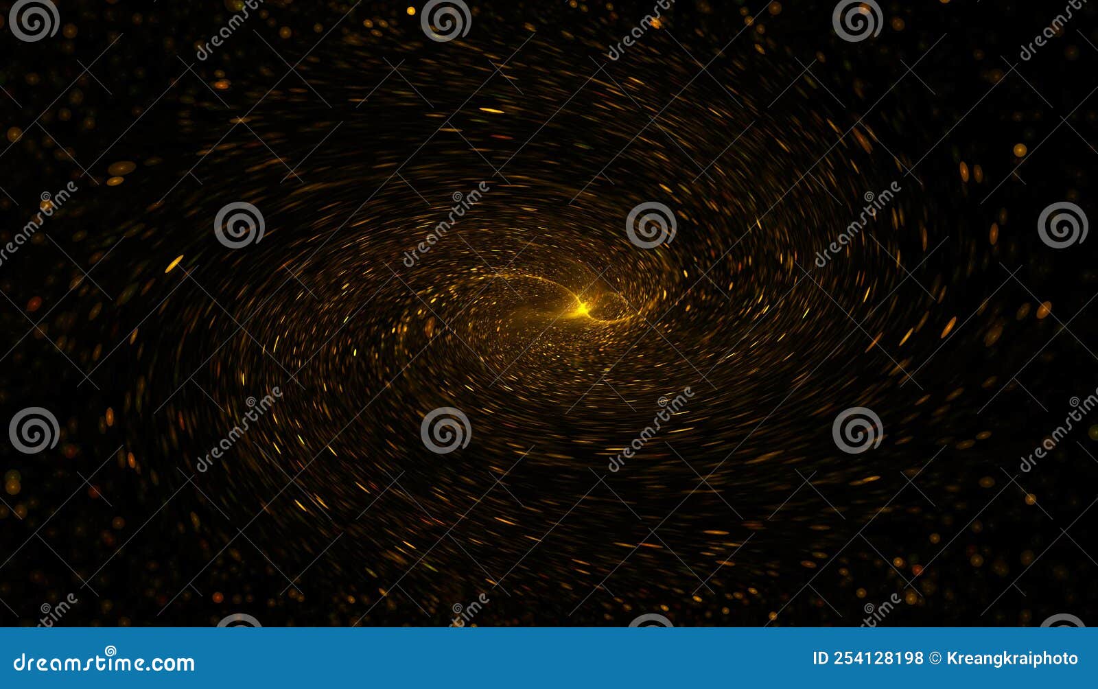 Star burst in space, twirl stock illustration. Illustration of blue ...