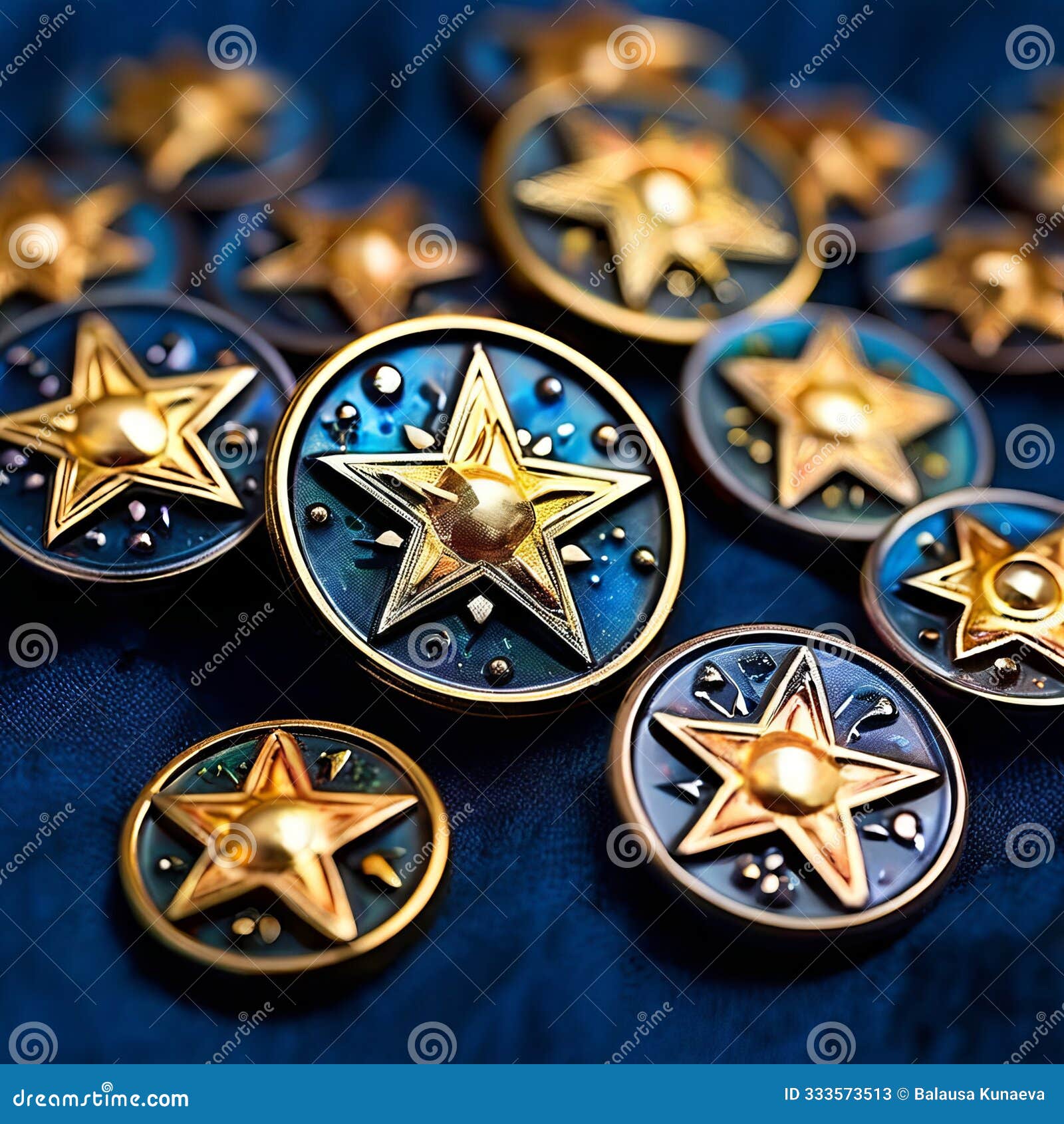 Star Buttons Buttons Shaped Like Stars for a Whimsical Stock ...