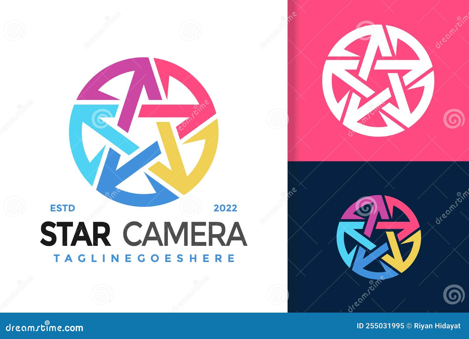 Star Camera Shutter Logo Design, Brand Identity Logos Vector, Modern ...
