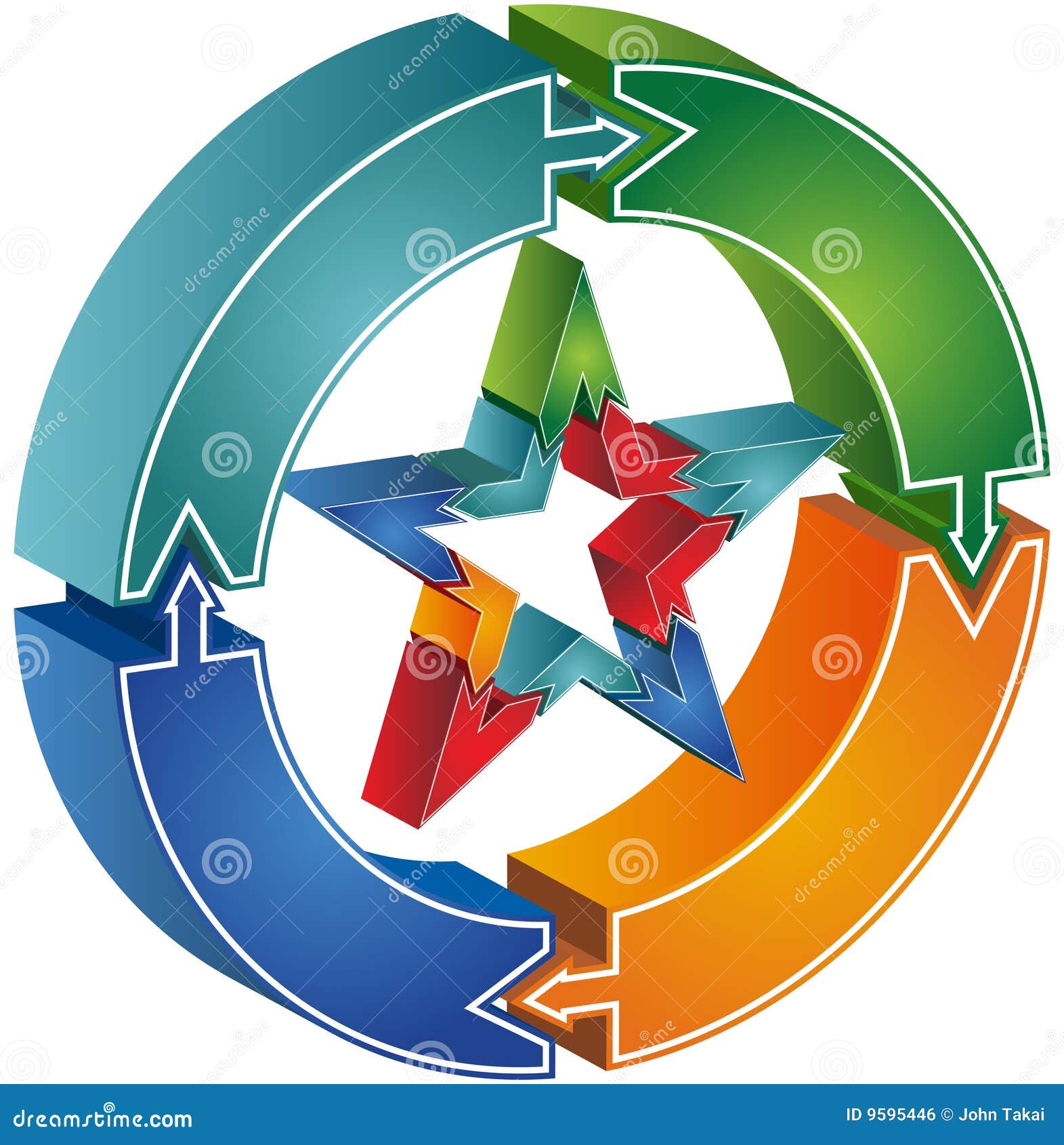 Star Chart stock vector. Illustration of process, circle - 9595446