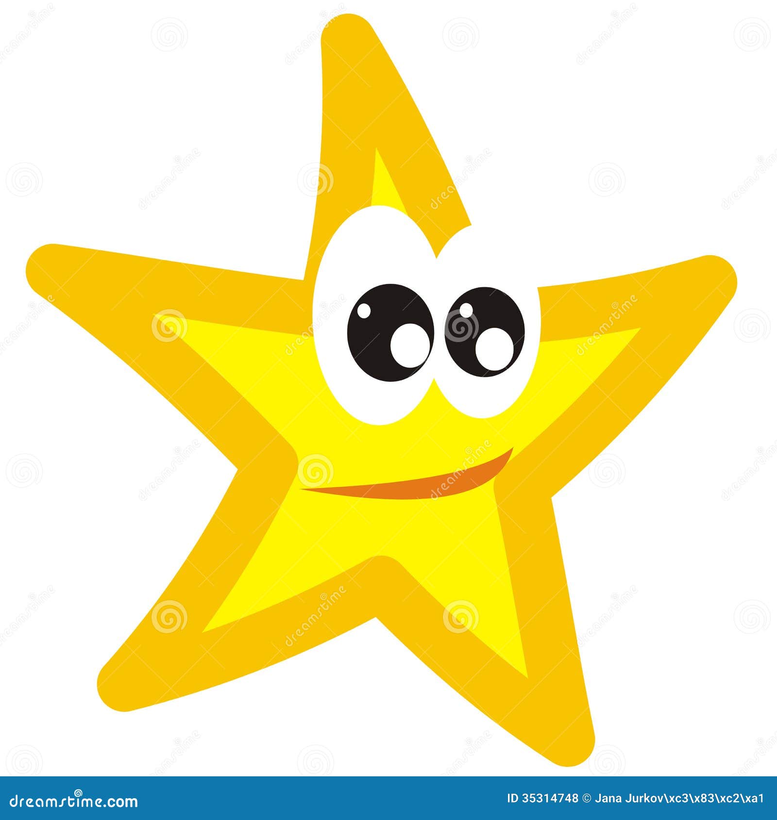 Star stock vector. Illustration of humor, starlet, object - 35314748