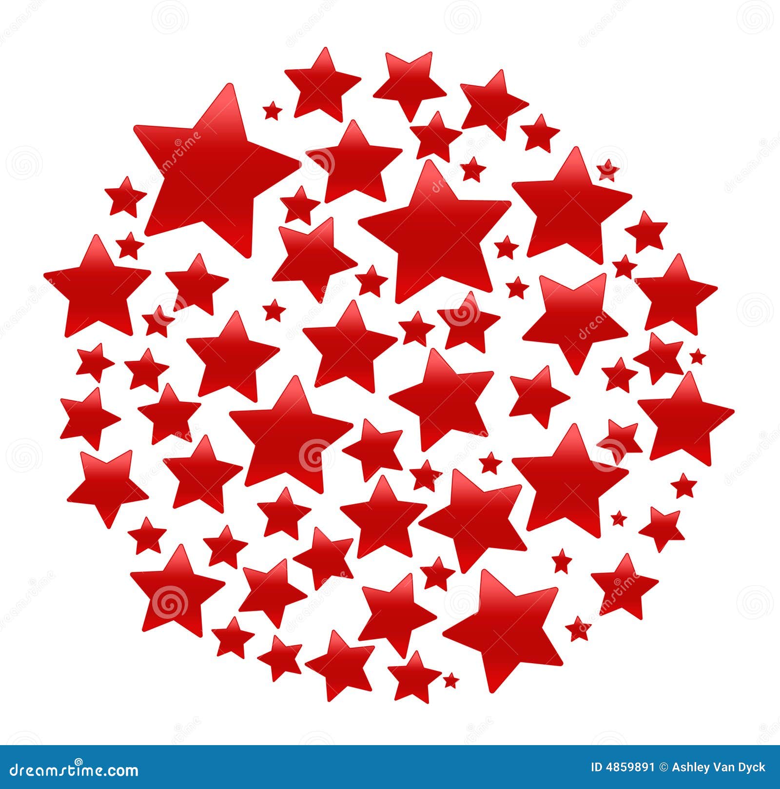 Star Circle stock vector. Illustration of design, ball - 4859891