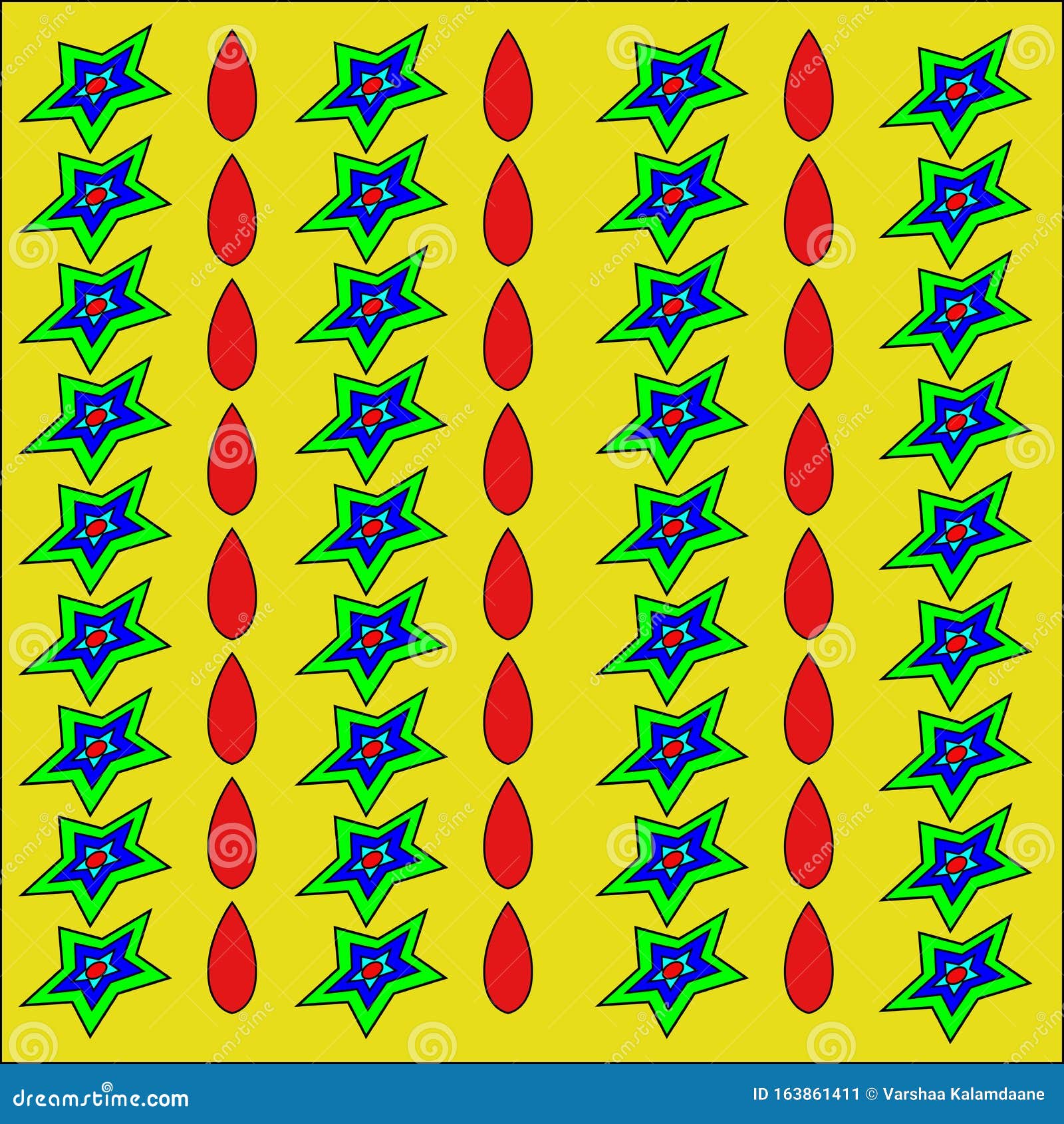 Star-circle Yellow Background Texture Design 2 Stock Vector ...