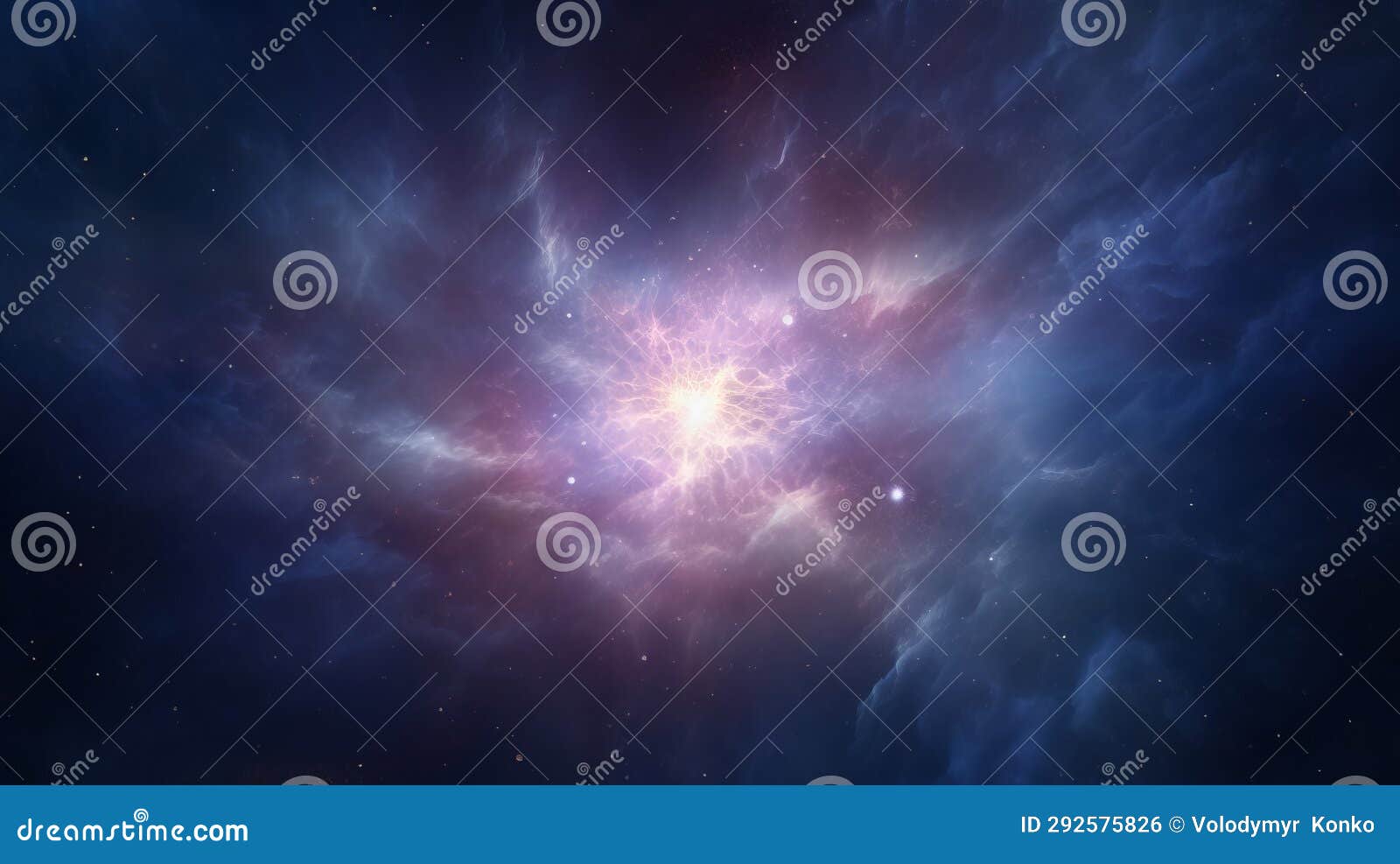 A Star Cluster in the Middle of the Night Sky Stock Photo - Image of ...