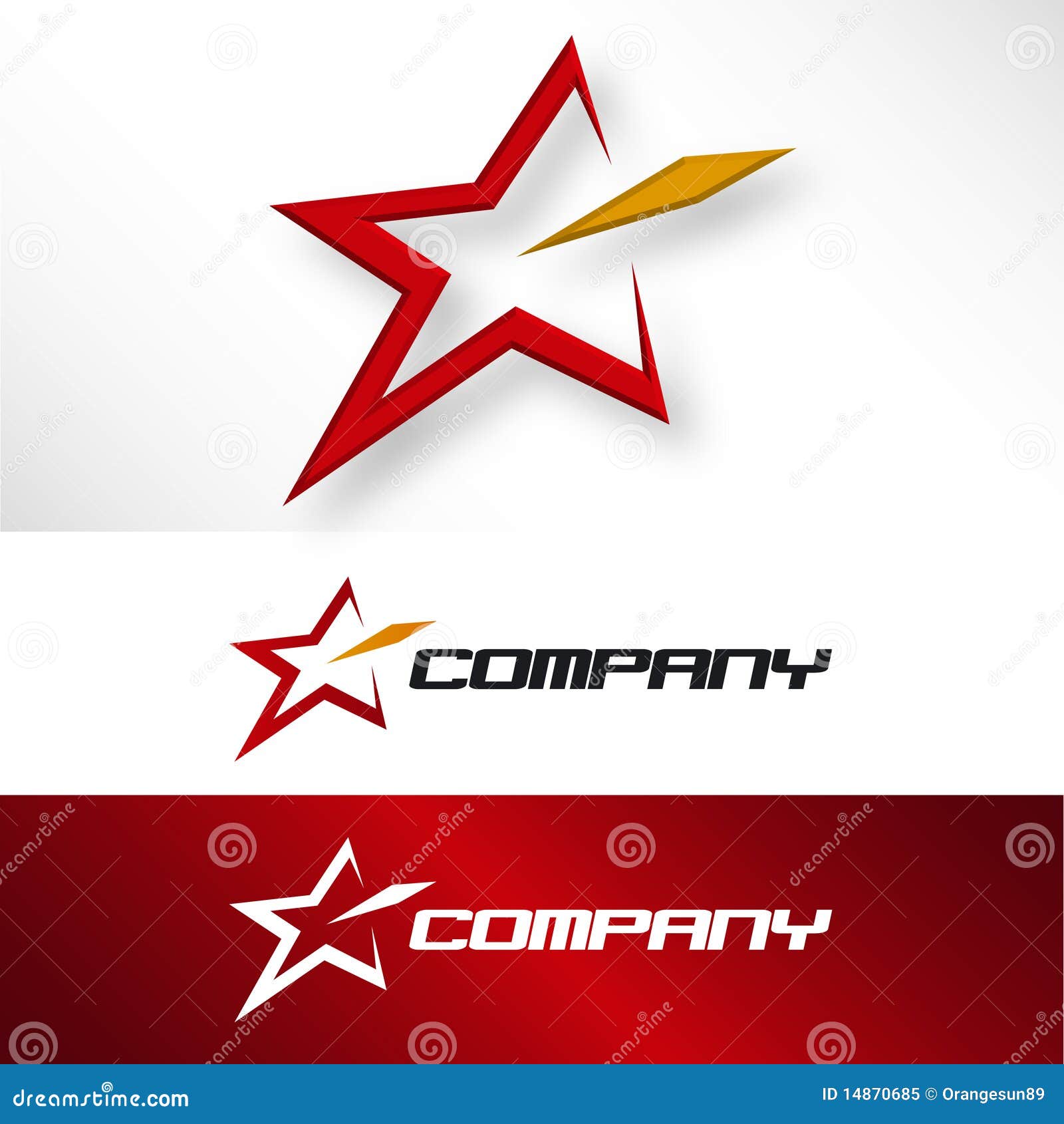 Star Comany Logo stock vector. Illustration of company - 14870685