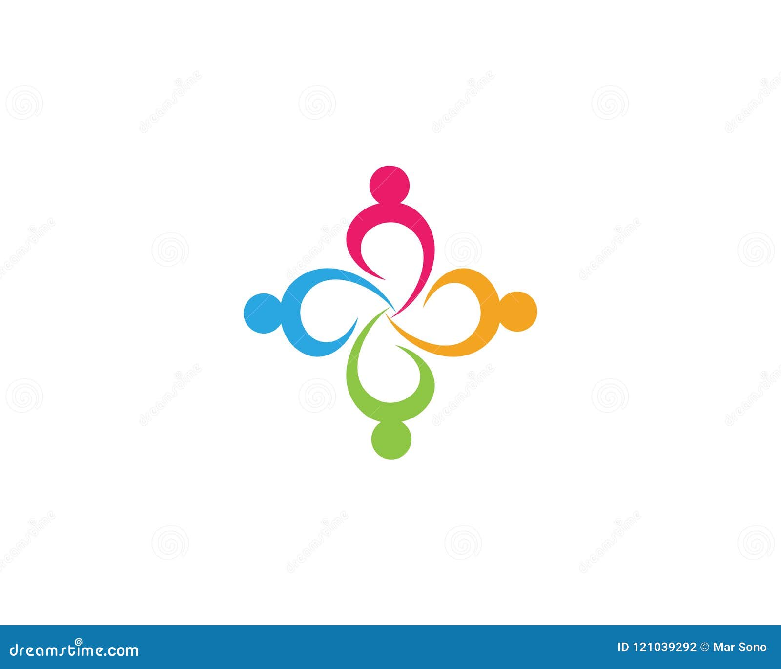 Community Group Team Work and Adoption Logo and Symbols Stock ...