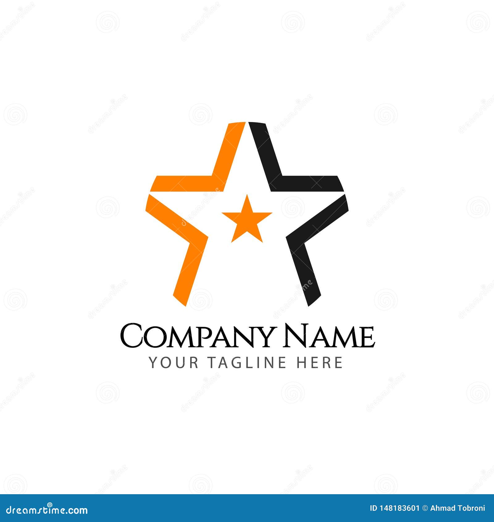Star Company Logo Vector Template Design Illustration Stock Vector ...