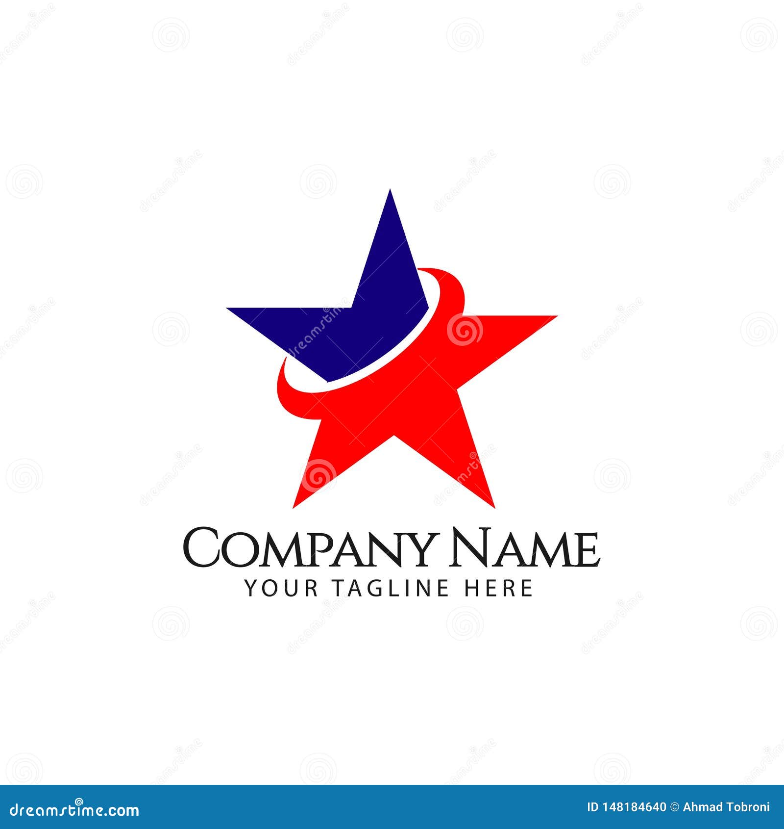 Star Company Logo Vector Template Design Illustration Stock Vector ...