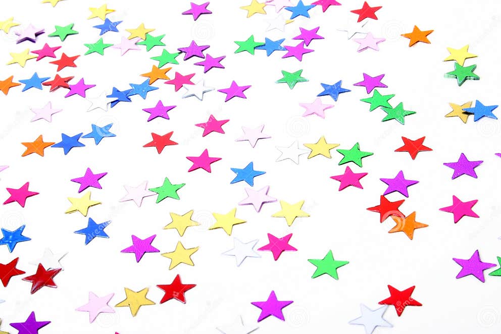 Star Confetti stock image. Image of festive, colorful - 1221633