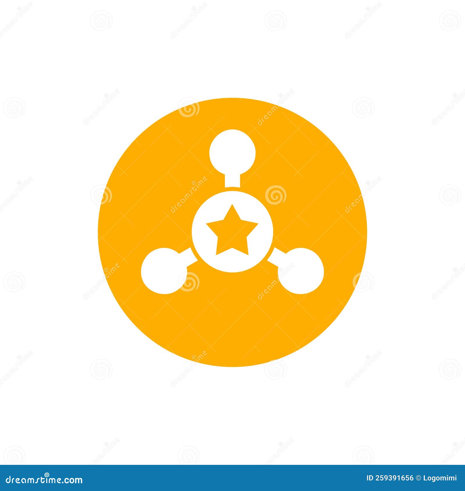 Star Connection Logo Icon Design Template Elements - Vector Stock ...