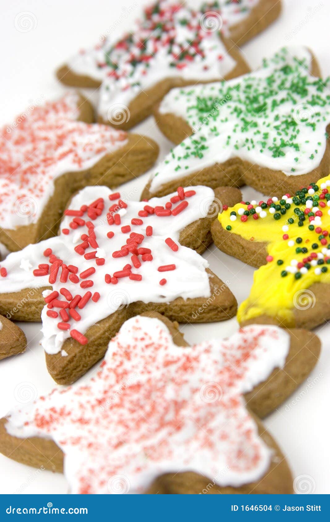 Star Cookies stock photo. Image of food, cookie, sweets - 1646504