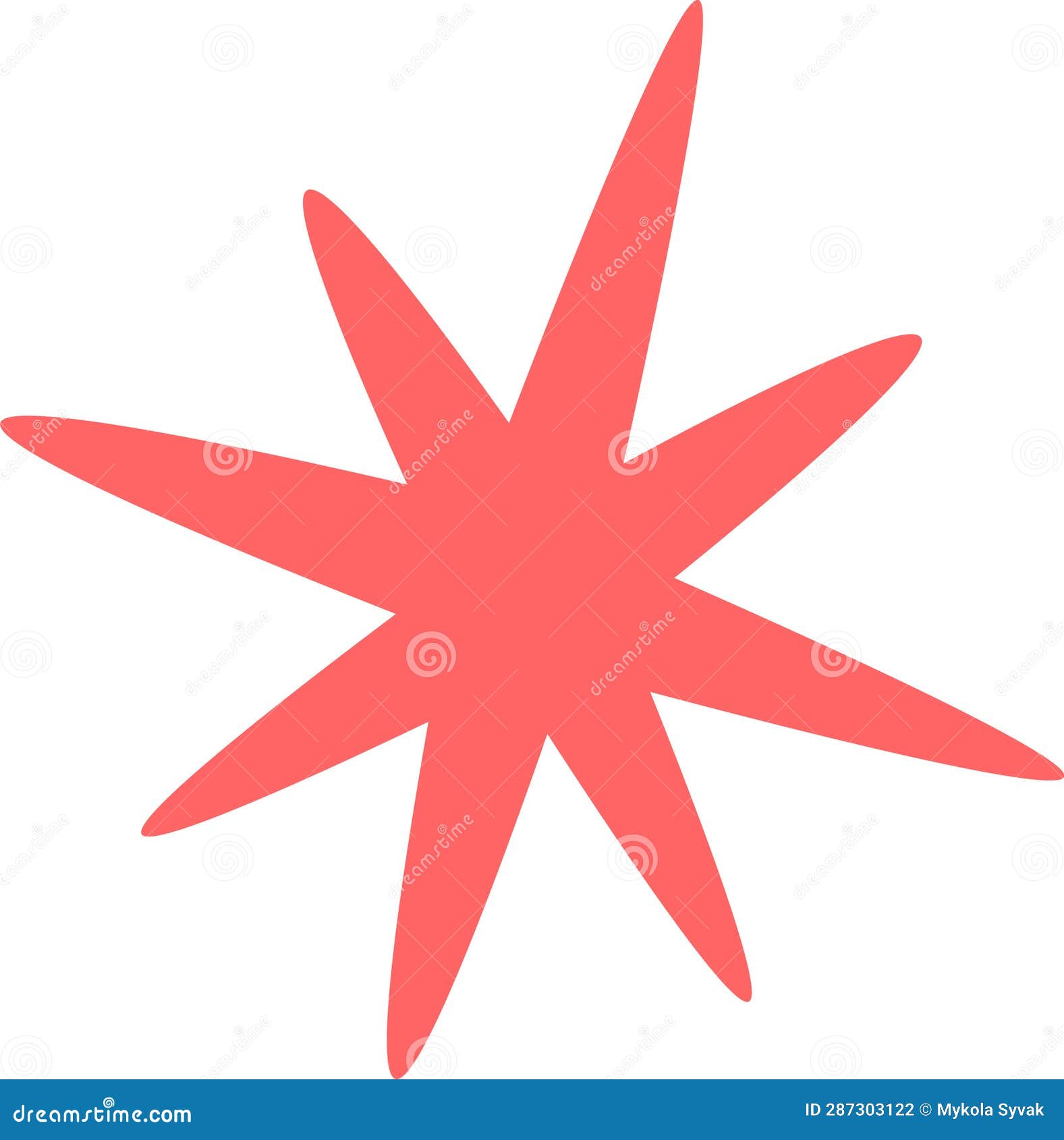 Star Cosmos Icon stock illustration. Illustration of shape - 287303122
