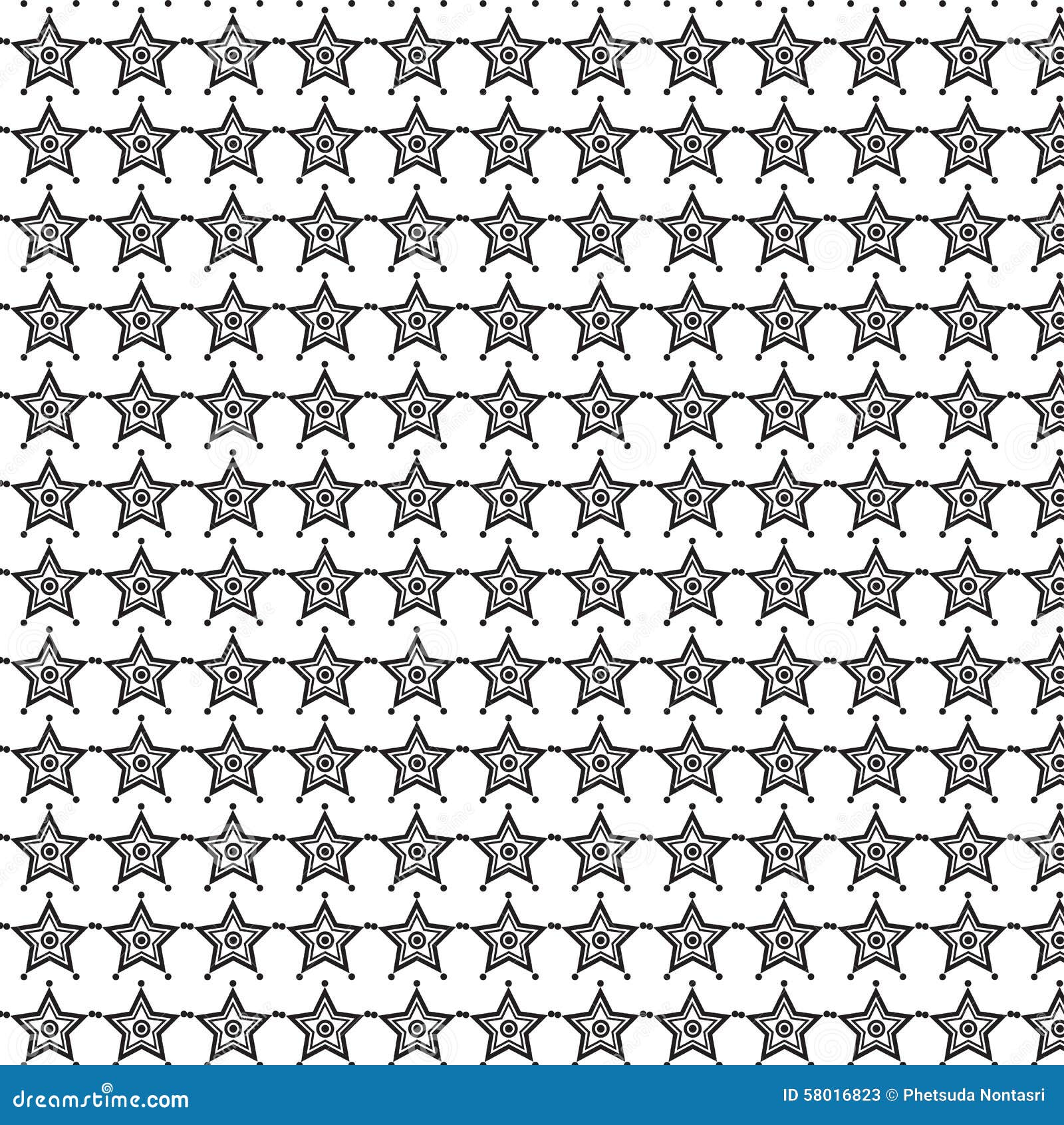 Star Cover Tile Fabric Pattern Background Vector Illustration Design ...