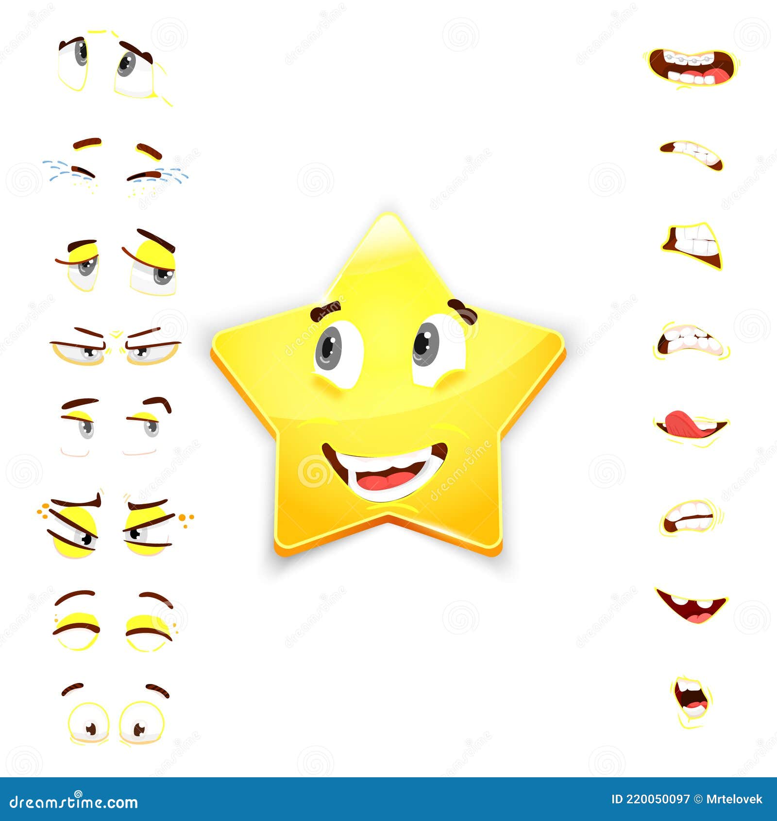 Emoji Avatar Collection Set, Emoticons Isolated Icons Flat Line Cartoon ... Emoji Avatar Collection Set, Emoticons Isolated Icons Flat Line Cartoon ...