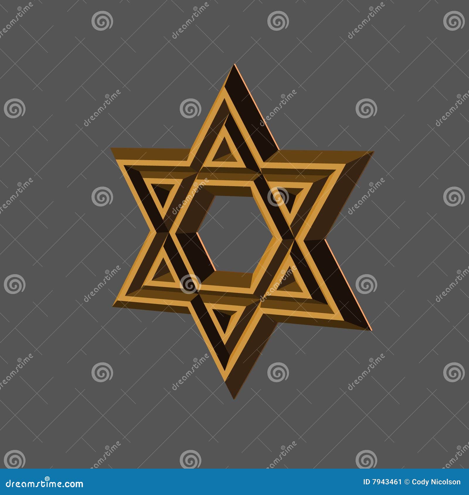 Star of david stock illustration. Illustration of kiddush - 7943461