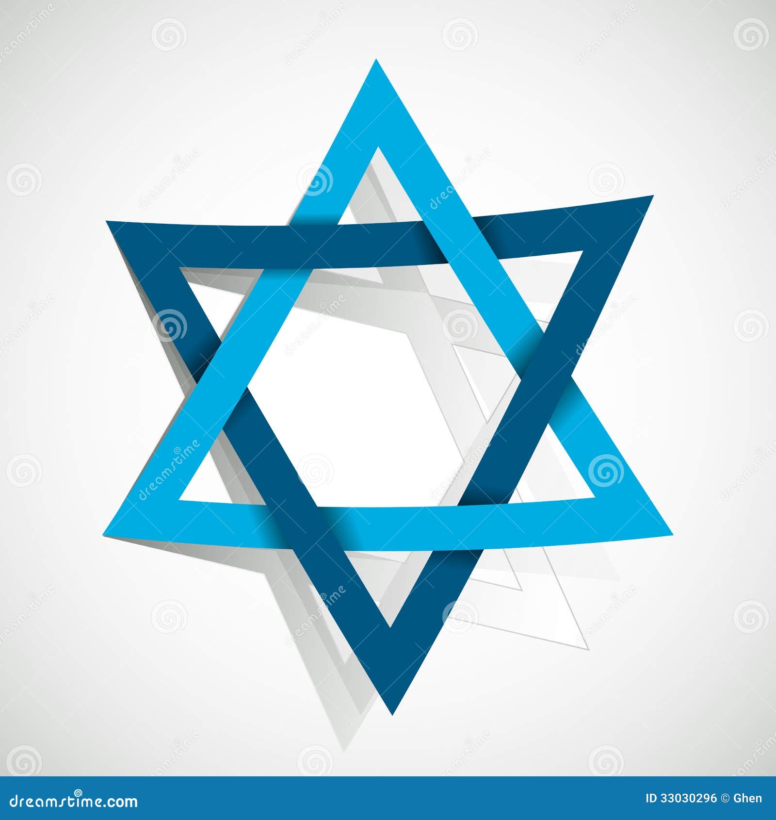 Star of David stock vector. Illustration of decorative - 33030296