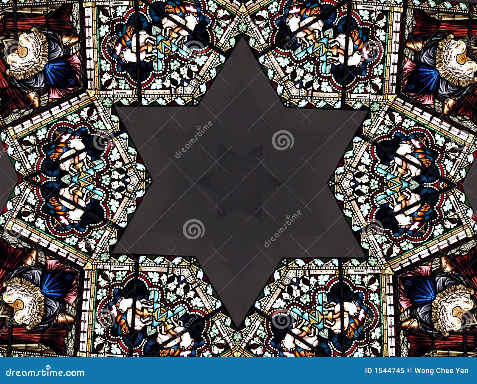 Star of david pattern stock illustration. Illustration of message - 1544745